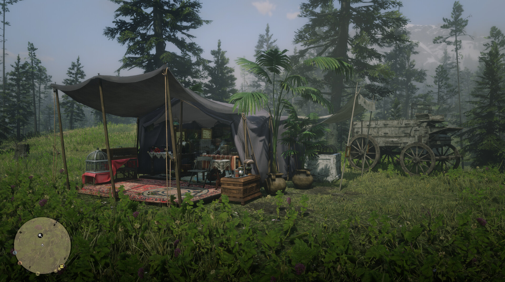 ArtStation - RDR2 Naturalist Camp