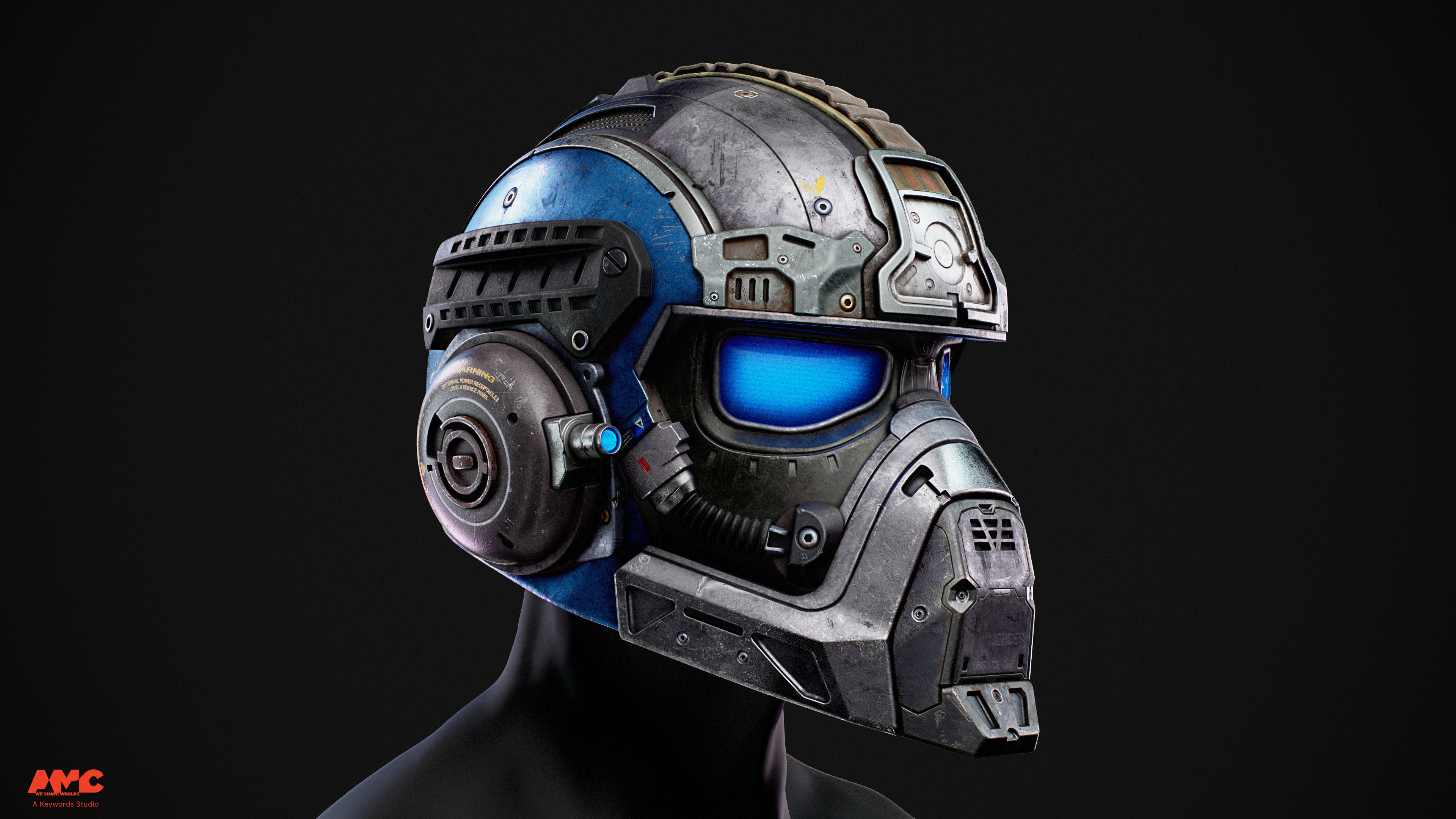 AMC Studio - Gears of War Helmet - Fan Art