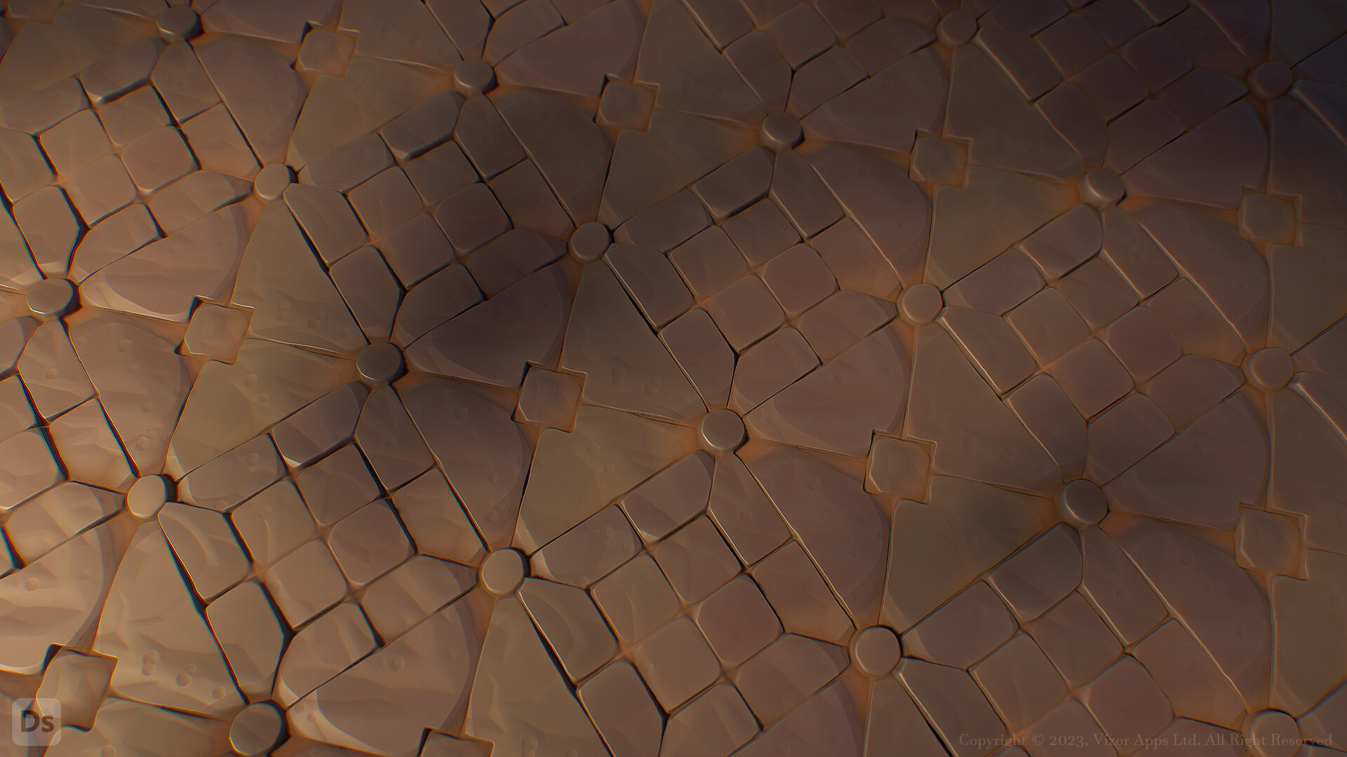 Siarhei Shtanheeu - Stylized Pavement Tiles