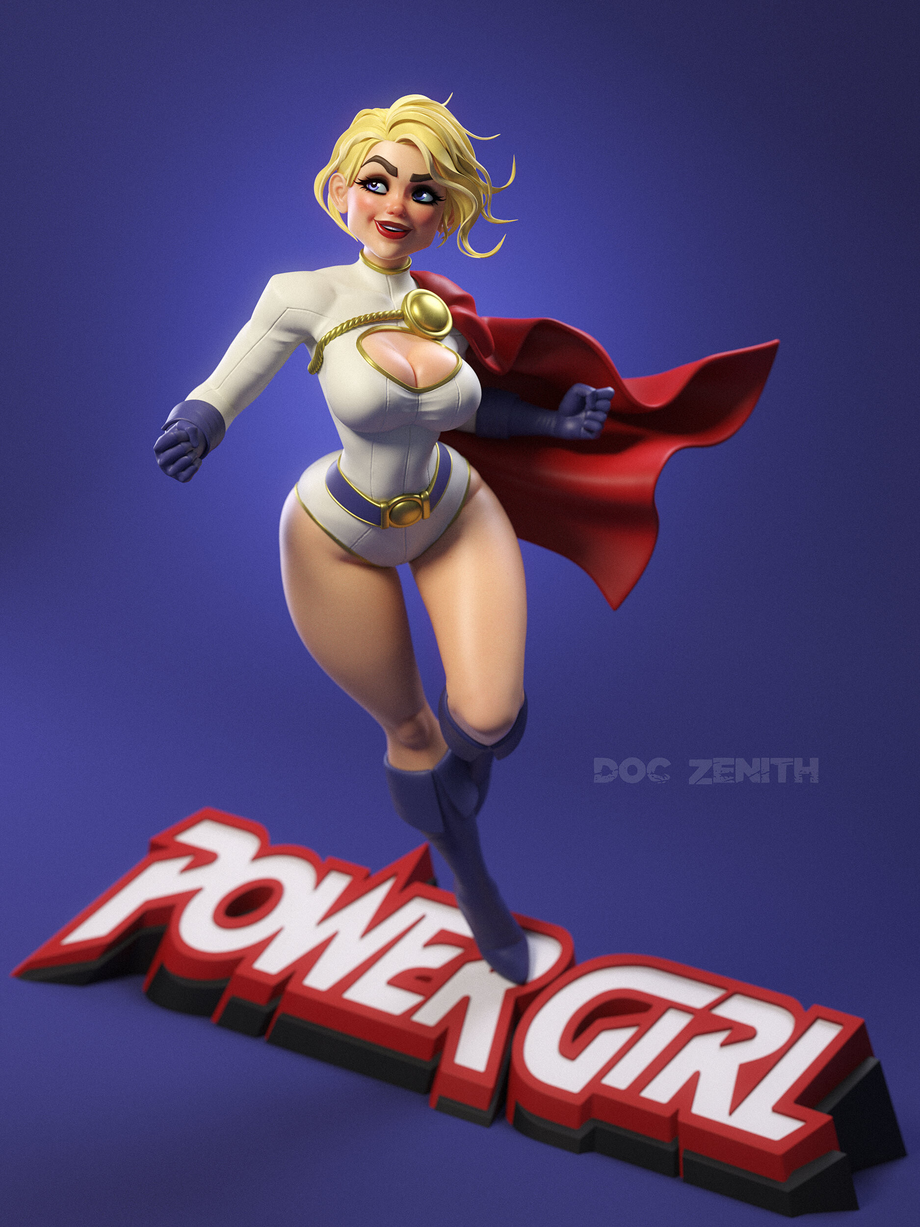 ArtStation - Power Girl