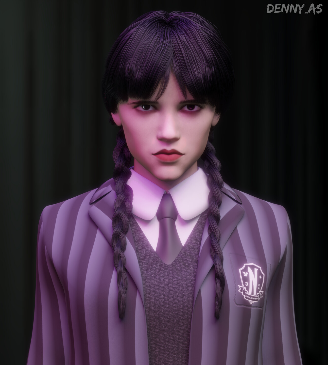 ArtStation - Wednesday from Adam Family