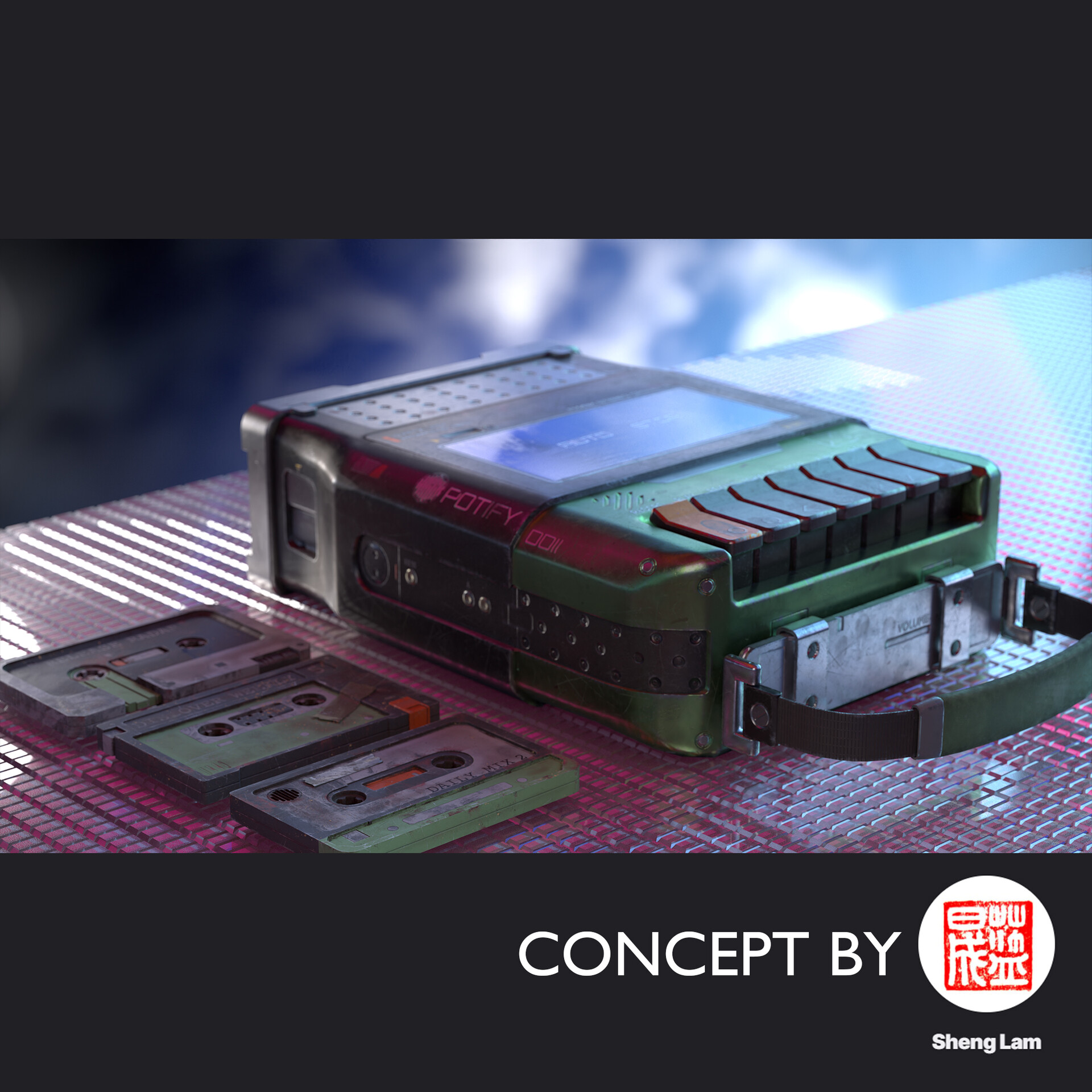 ArtStation - props potify