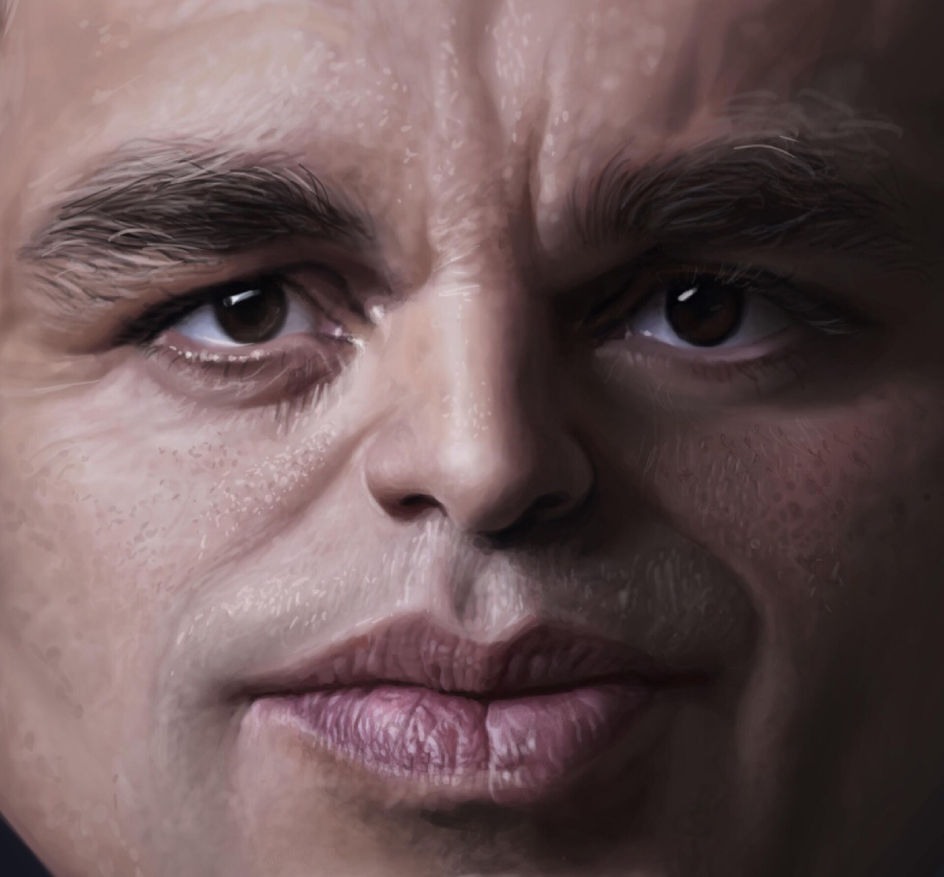 ArtStation - Mark Ruffalo Caricature and step by step video process