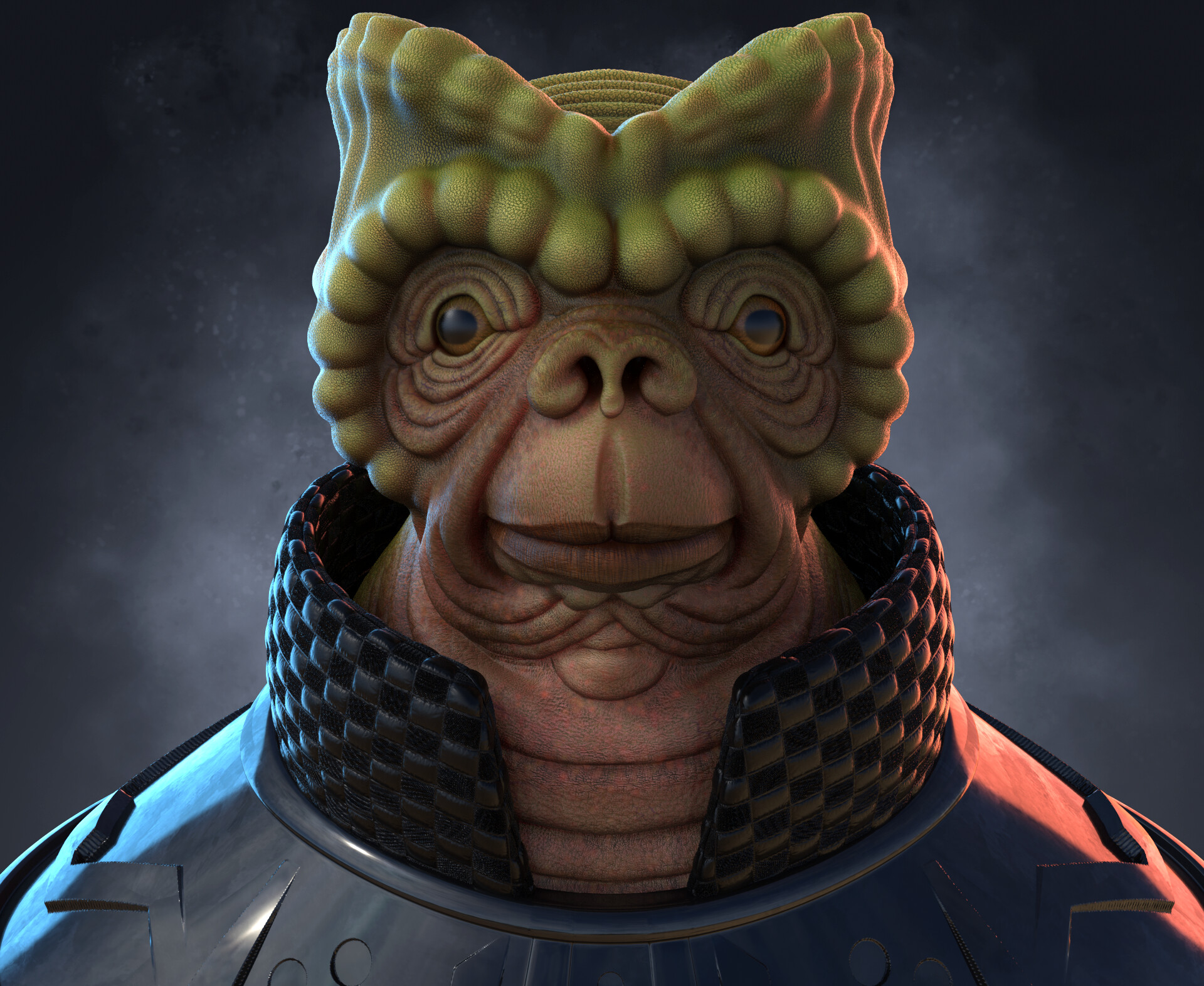 ArtStation - Alien ambassador