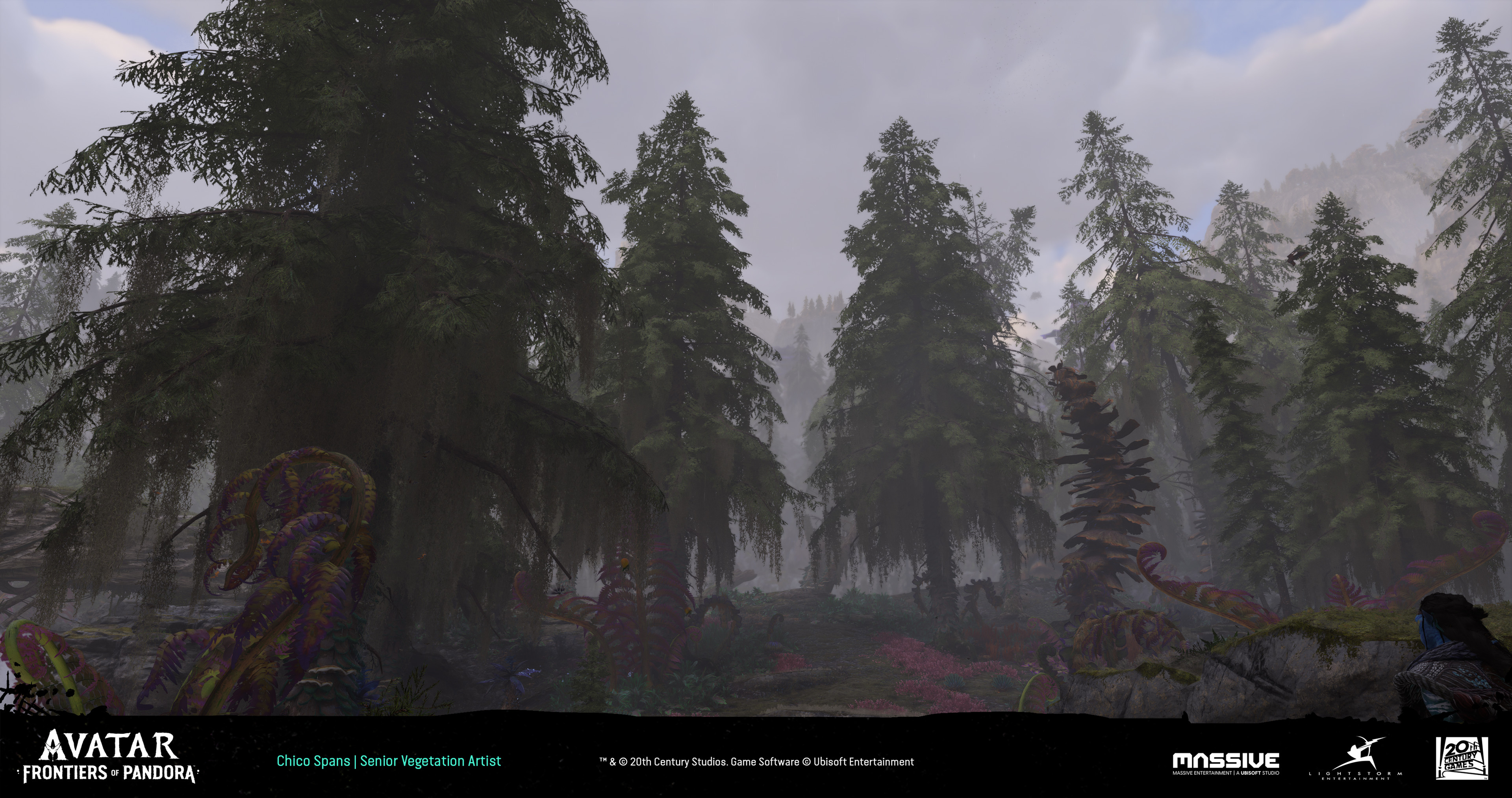 Chico Spans - Avatar:Frontiers of Pandora - White Moss Forest Biome