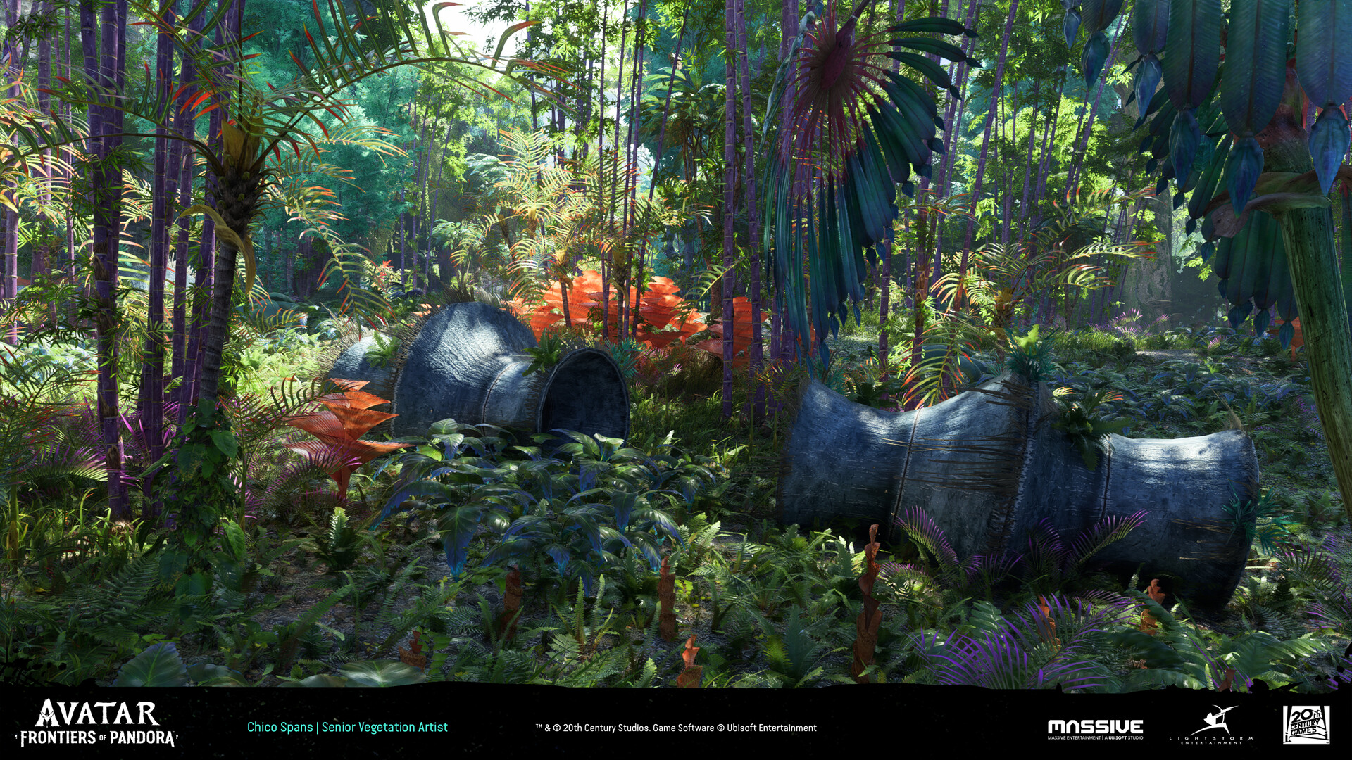 Chico Spans - Avatar:Frontiers of Pandora - Alien Bamboo Ground Pieces