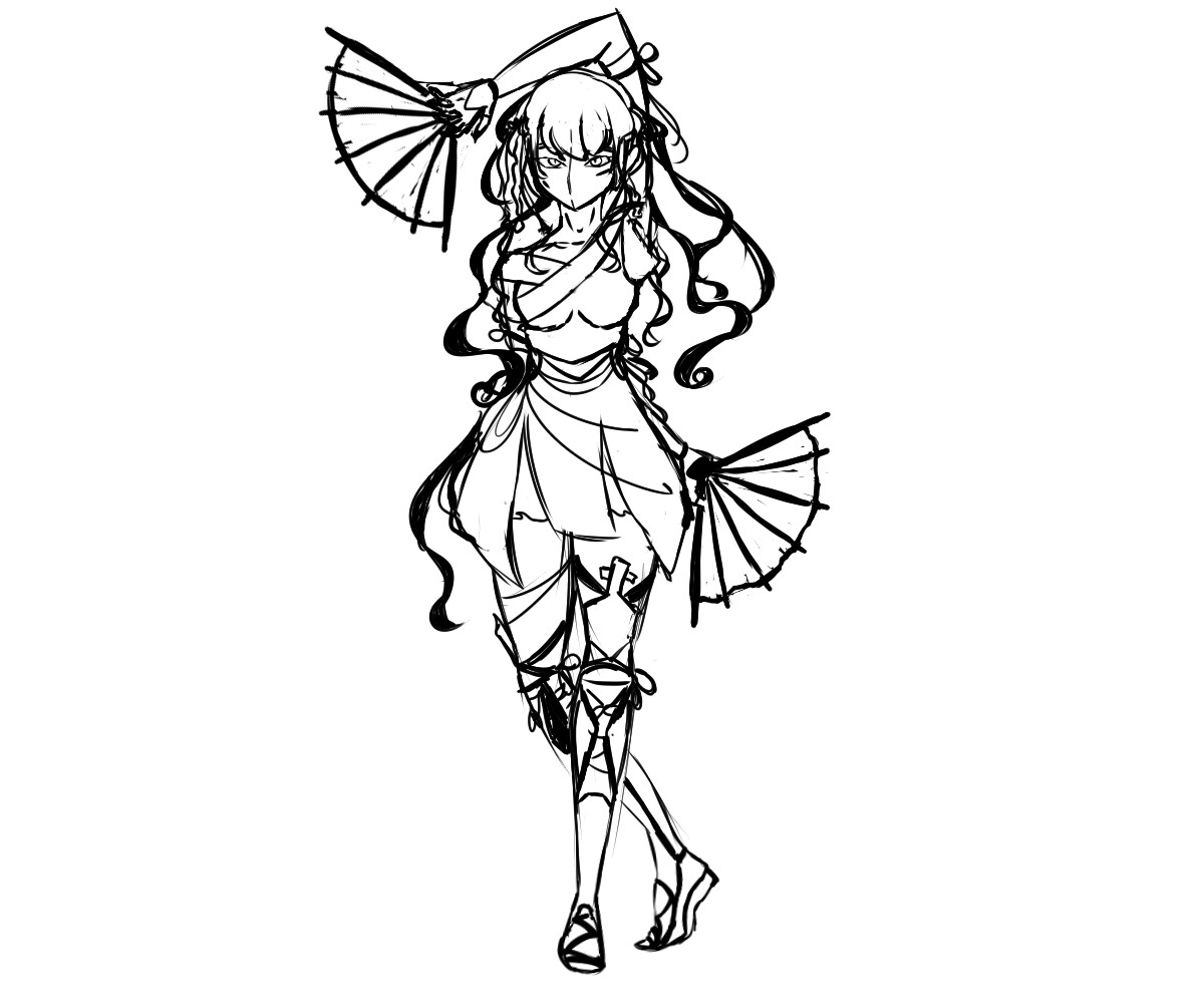 ArtStation - Japanese-style inspired Character Concept Art (2021/2022)