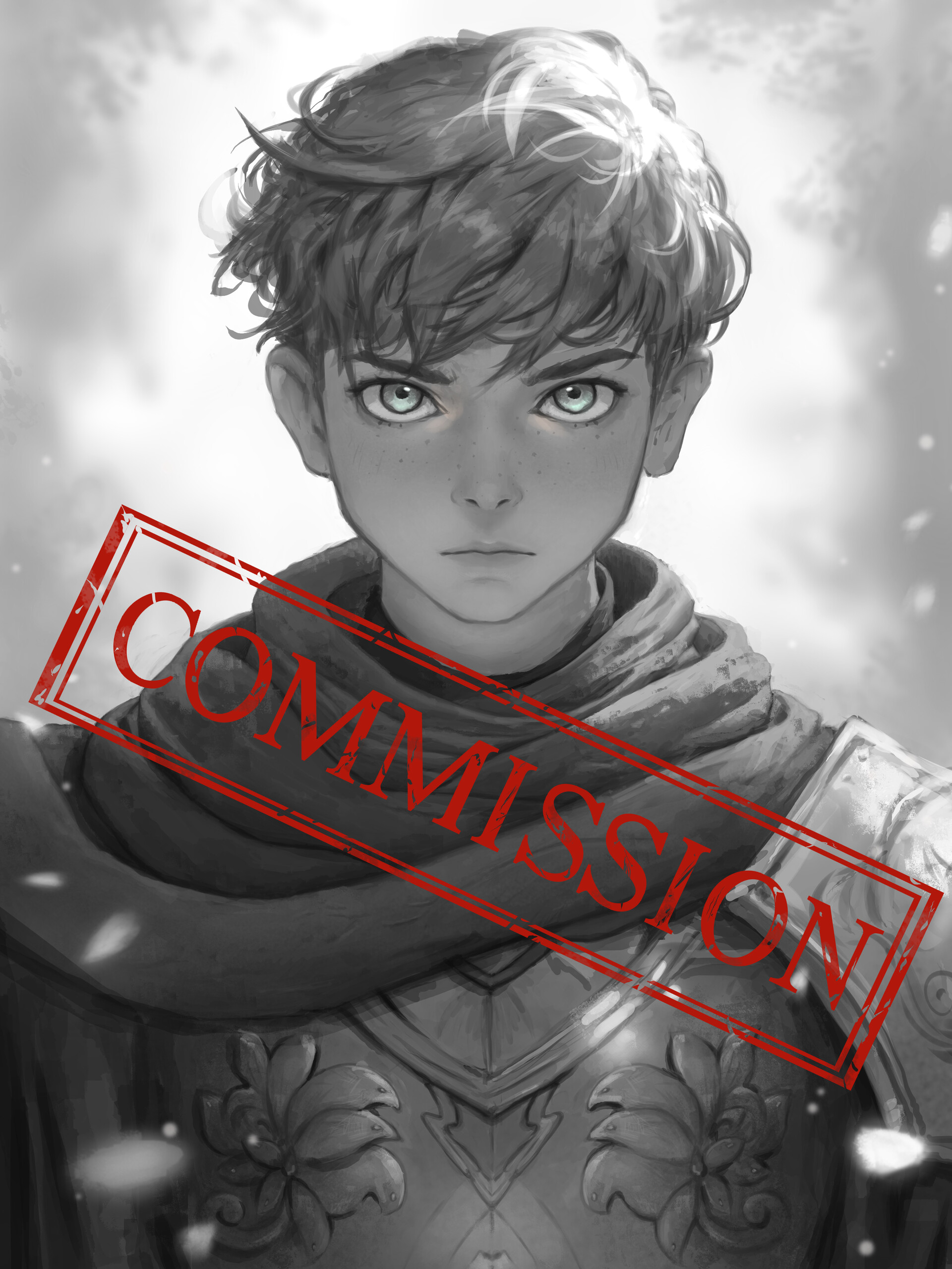 ArtStation - Mikós - Warrior Cleric (DnD)