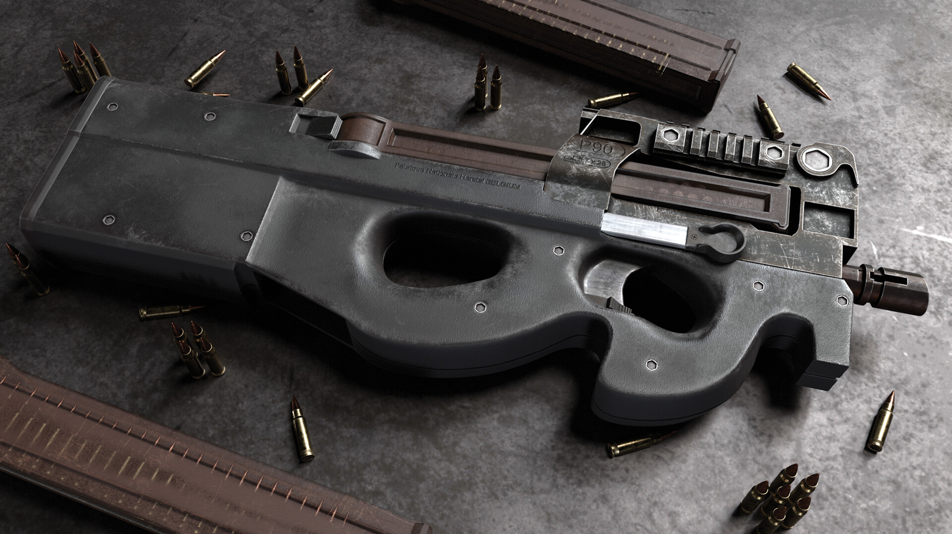 ArtStation - P90(The Warzone Whisperer)