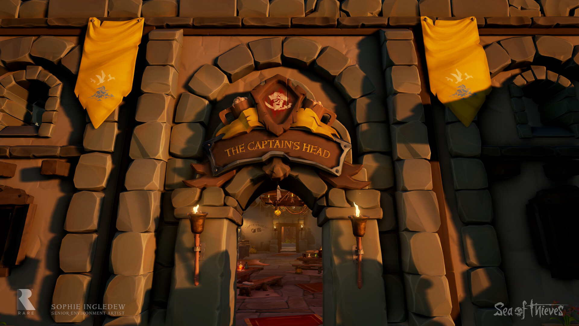 Sophie Ingledew Sea Of Thieves The Captain S Head Tavern