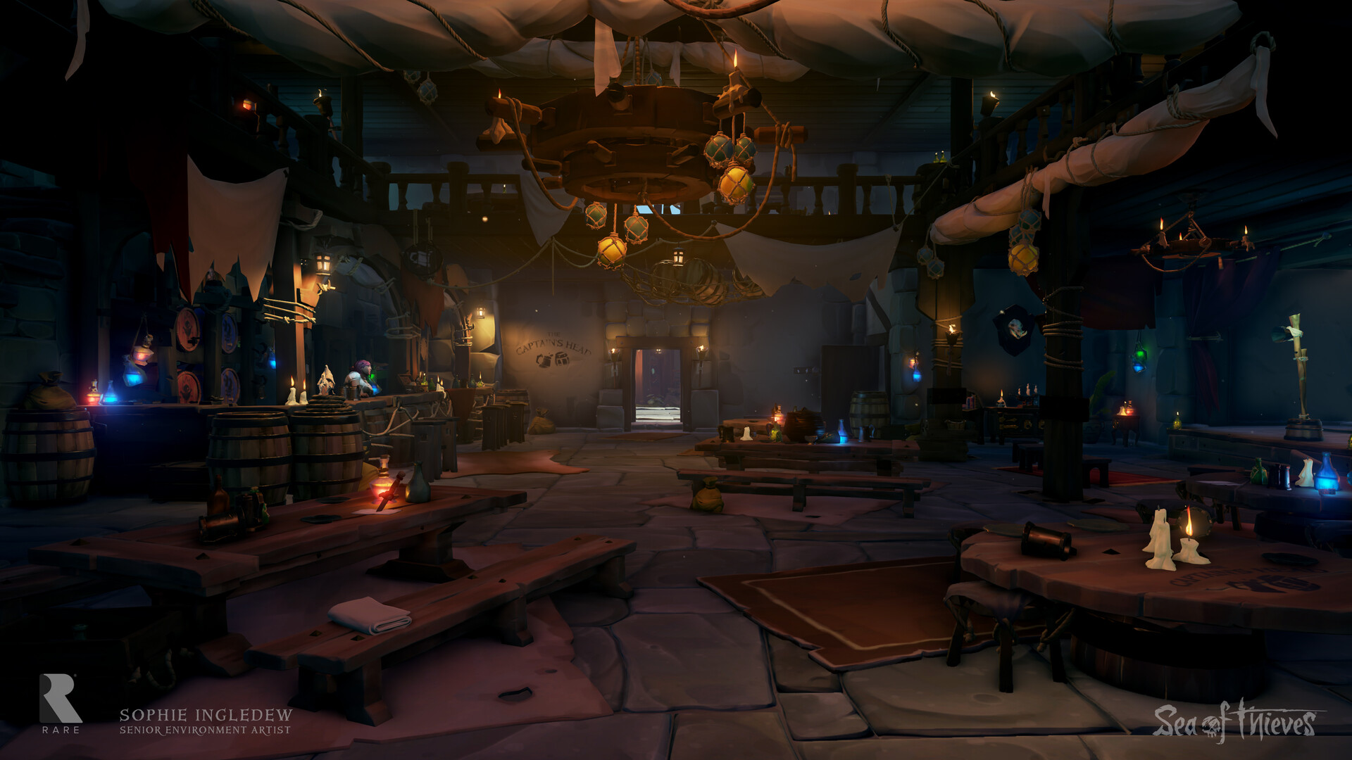 Sophie Ingledew Sea Of Thieves The Captain S Head Tavern