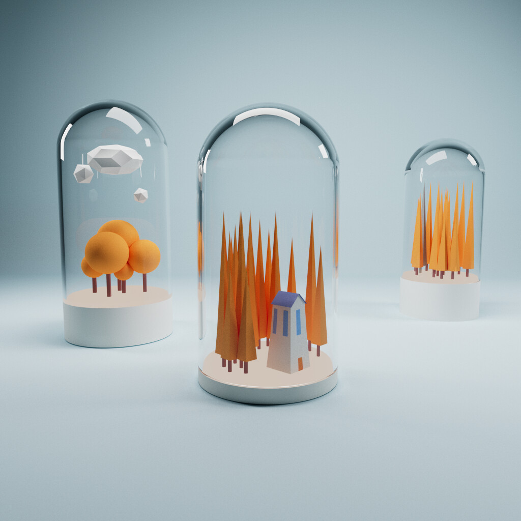 ArtStation - LED glass bulb