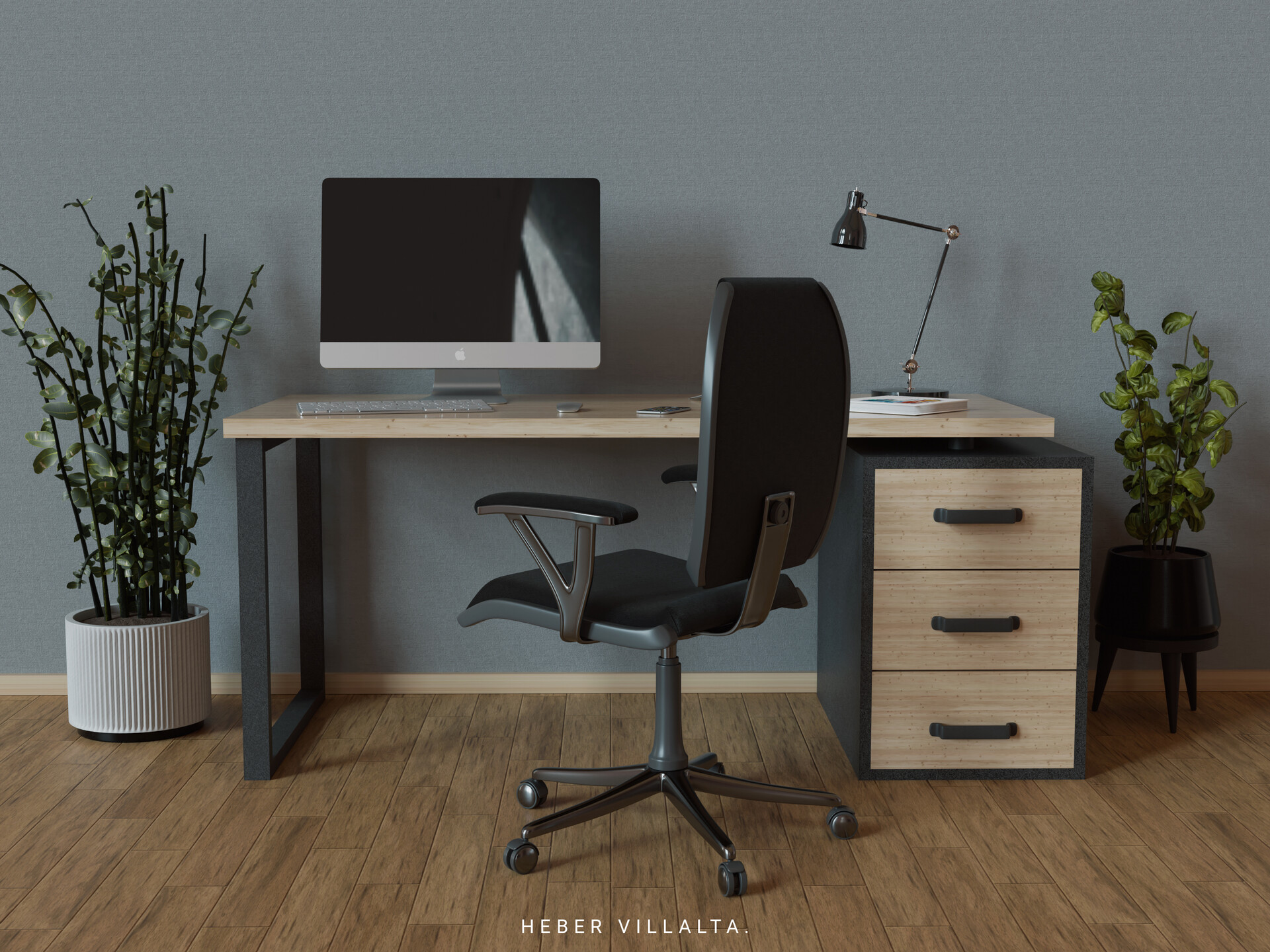 ArtStation - Office Desk