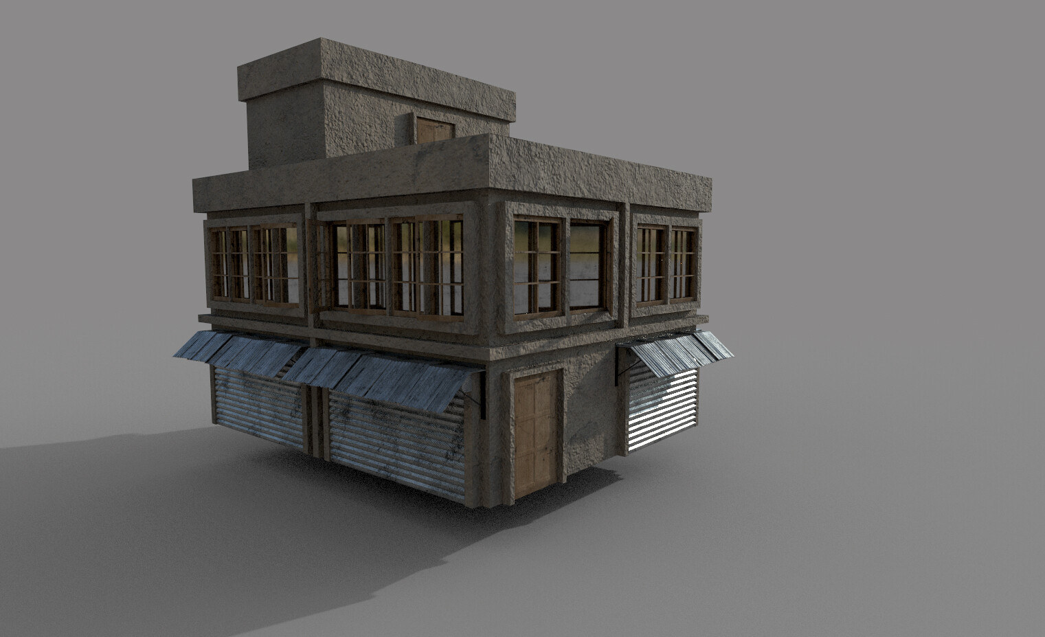ArtStation - 3D Building Model