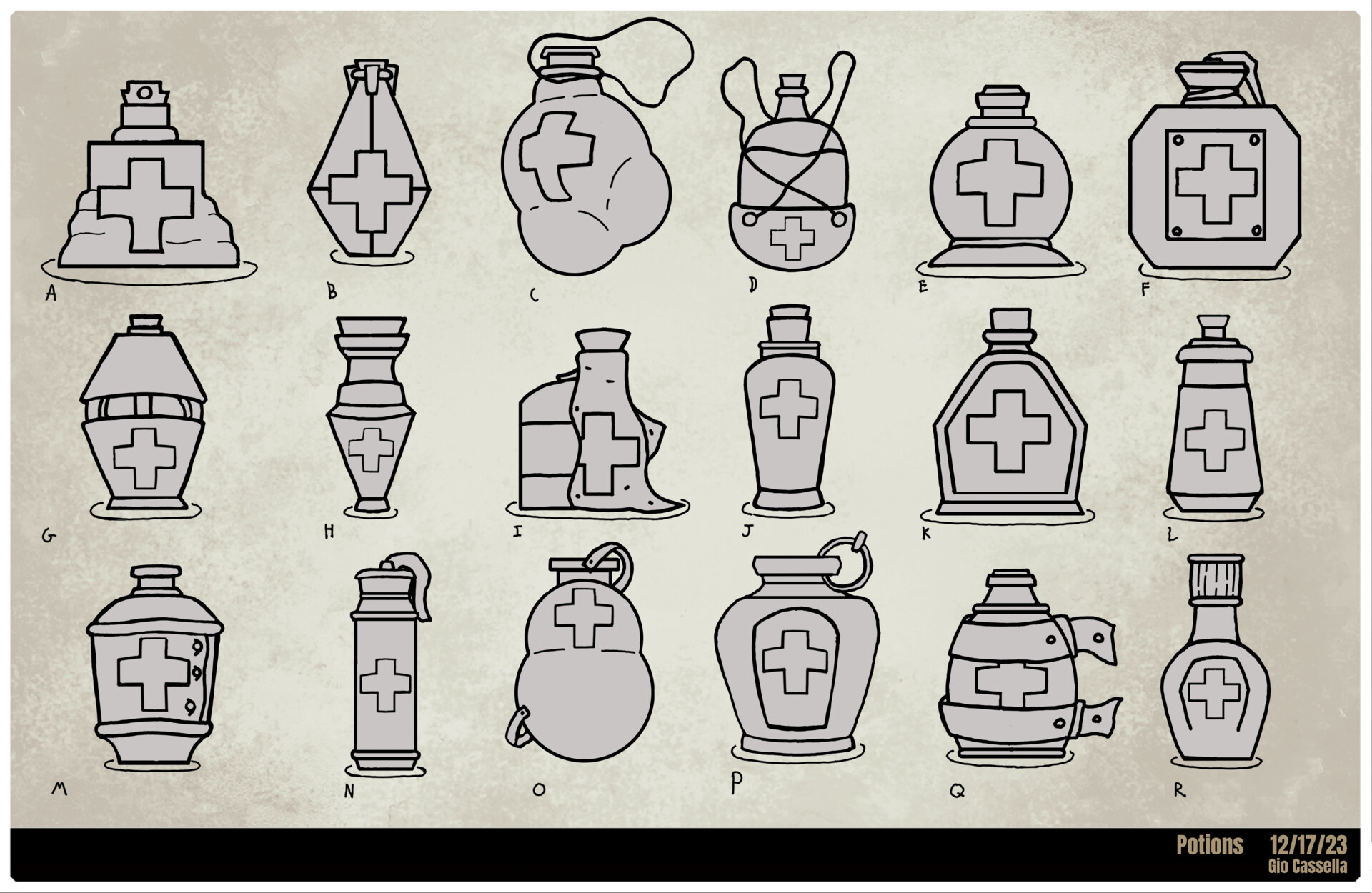 ArtStation - Potion designs
