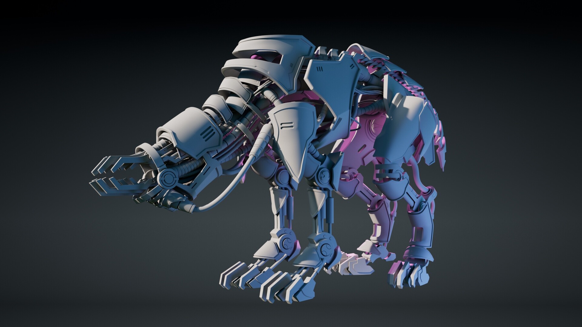 ArtStation - Robot dog