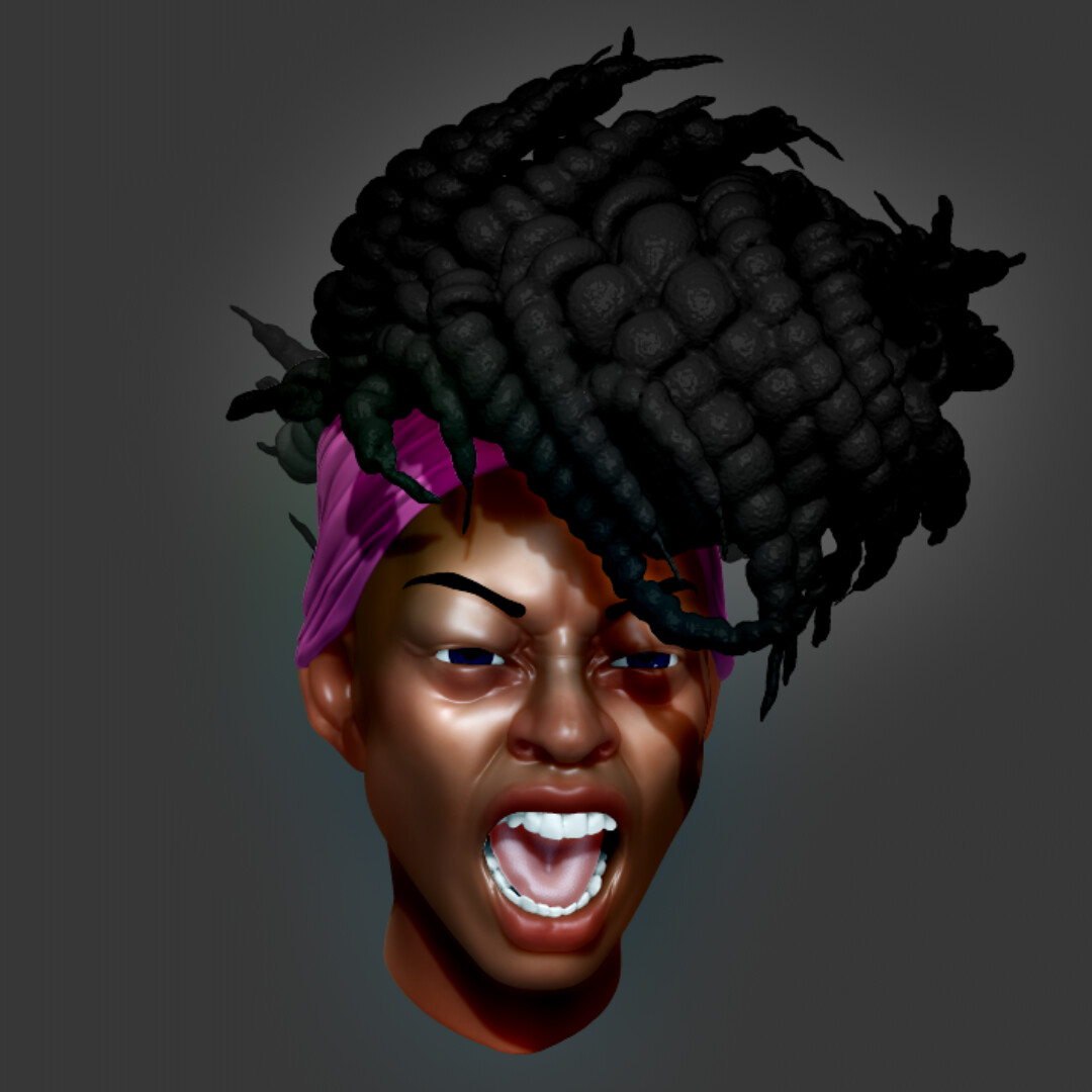 Jermaine - Facial expressions study