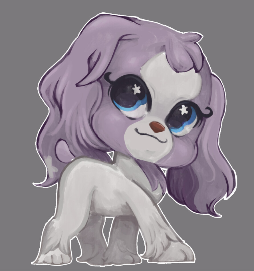 ArtStation - Littlest Pet Shop Sketch