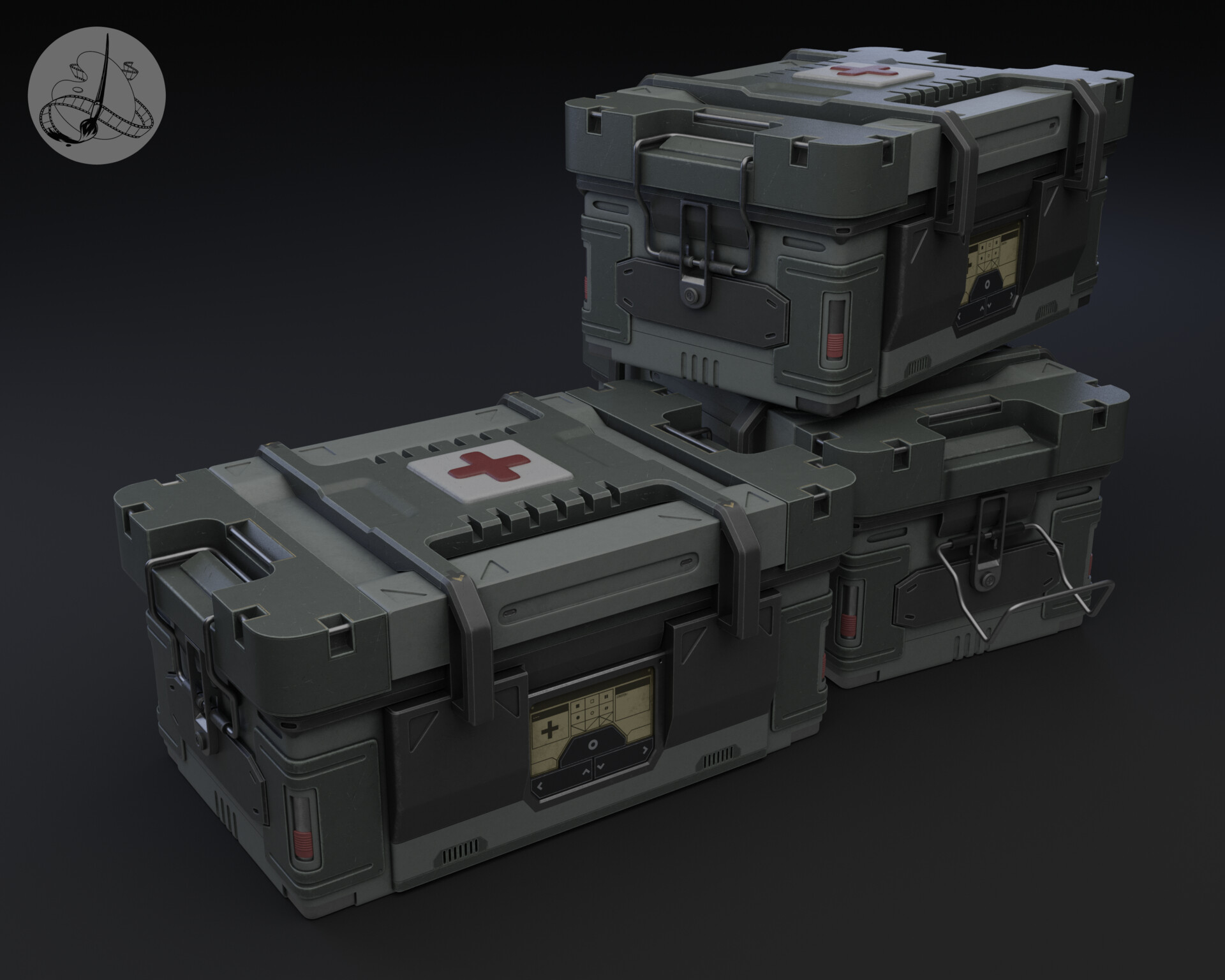 ArtStation - Medical Crate