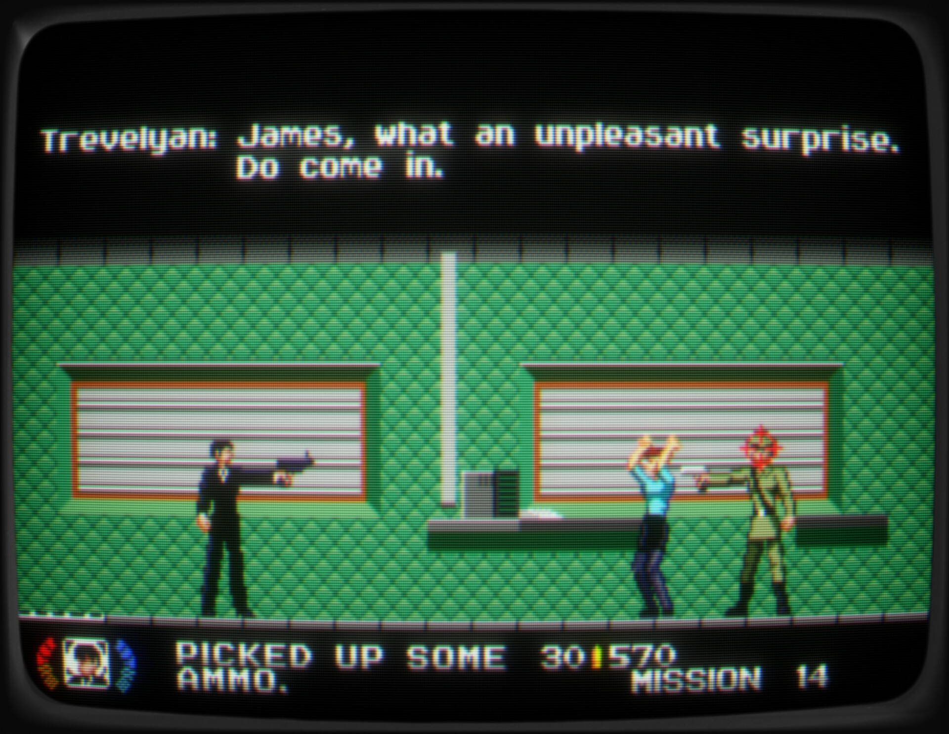 ArtStation - Goldeneye 007 demake