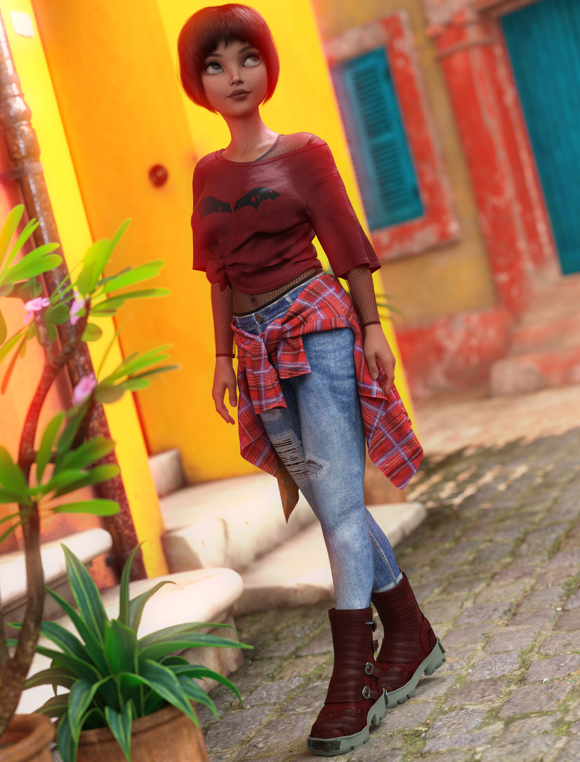 Xtreme3D Studio - Boots Gothz 01 for G9 by Lyone