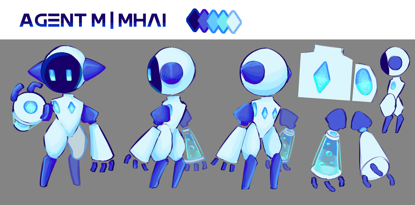 ArtStation - Agent M | Mhai Character References