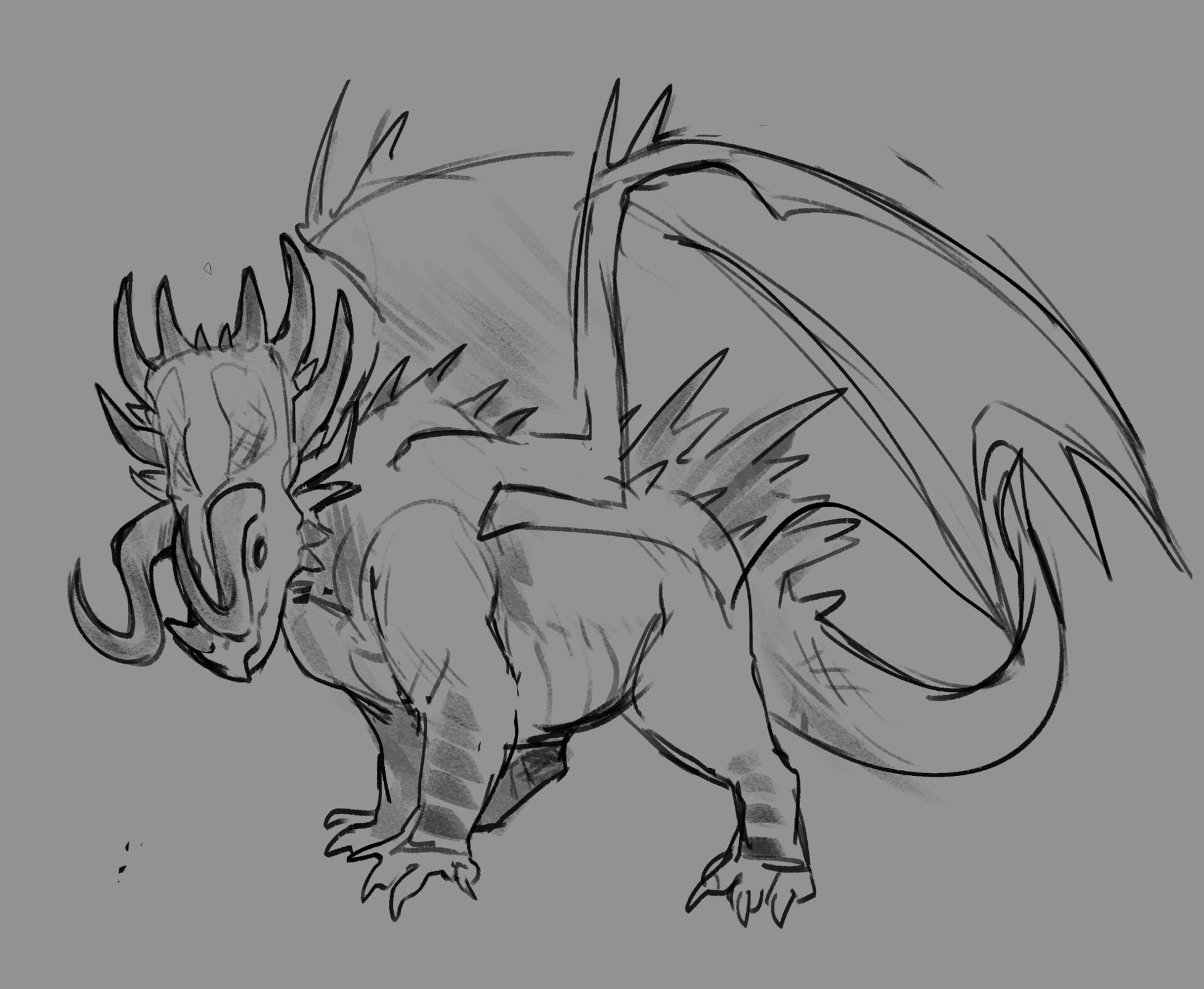 ArtStation - Miscellaneous Creature Sketches