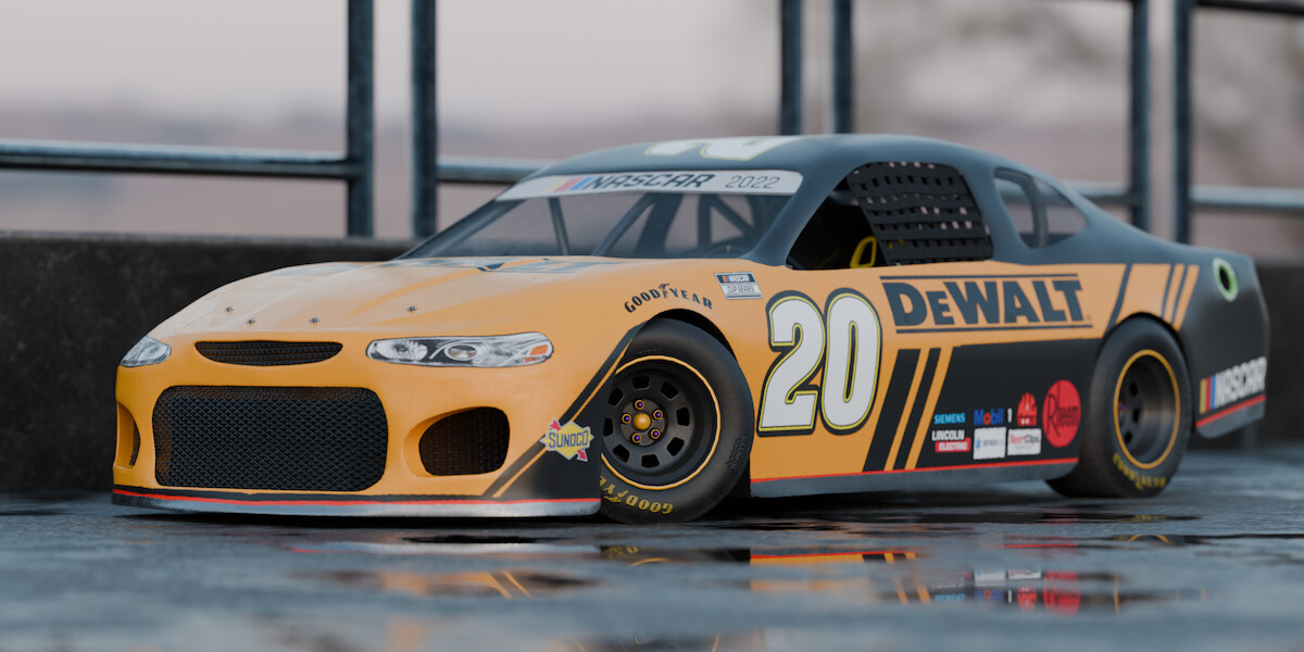 ArtStation - NascarCar