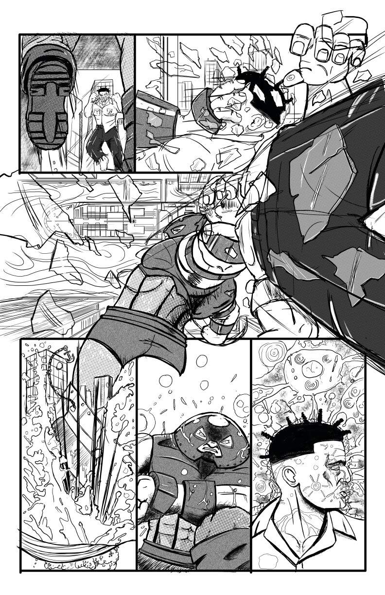 ArtStation - Markus Pattern Comics Portfolio 2024