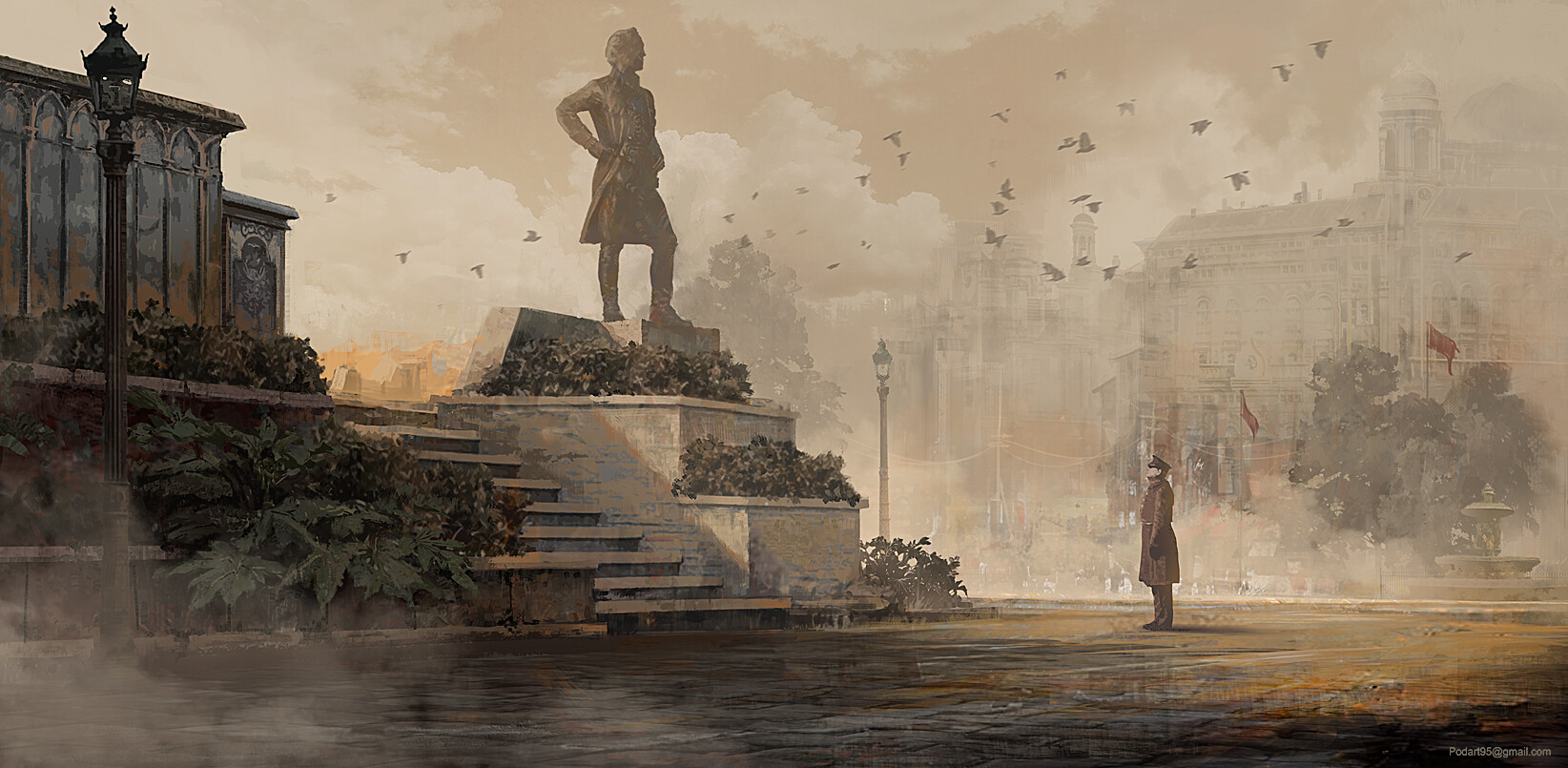 ArtStation - Big and small people.