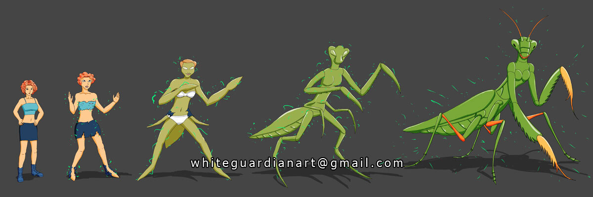 ArtStation - Soona become Mantis TF