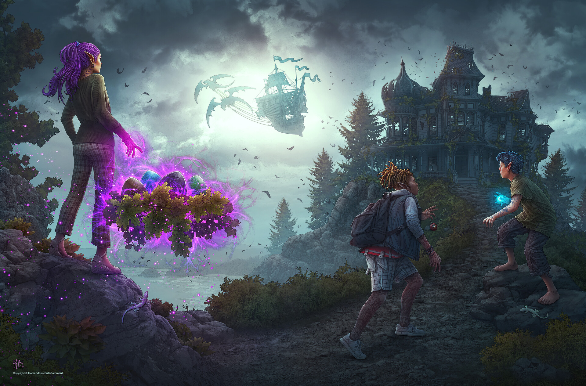 Assassin of Amethyst by Kerem Beyit : r/ImaginaryElves