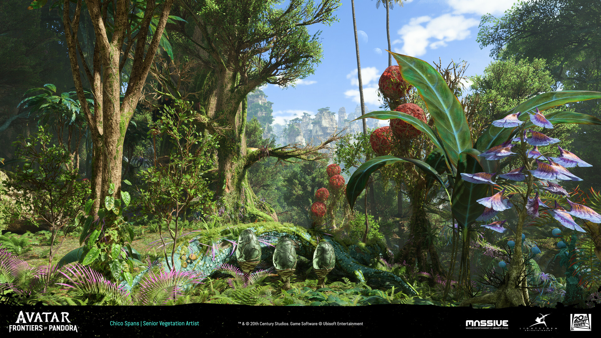 Chico Spans - Avatar:Frontiers of Pandora - Rainforest Biome