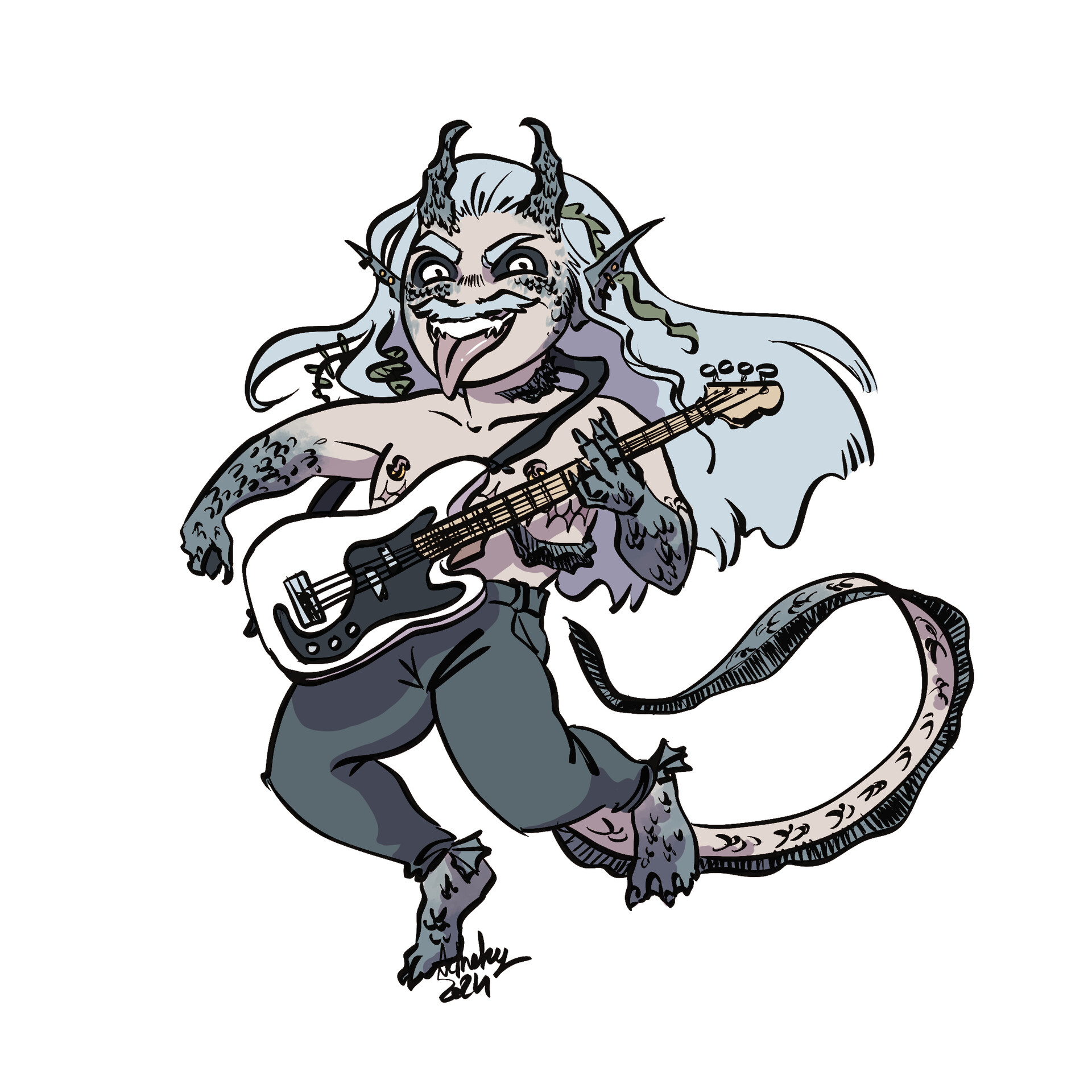 ArtStation - Fan sticker DEWDROP (version ghoul aquatique)