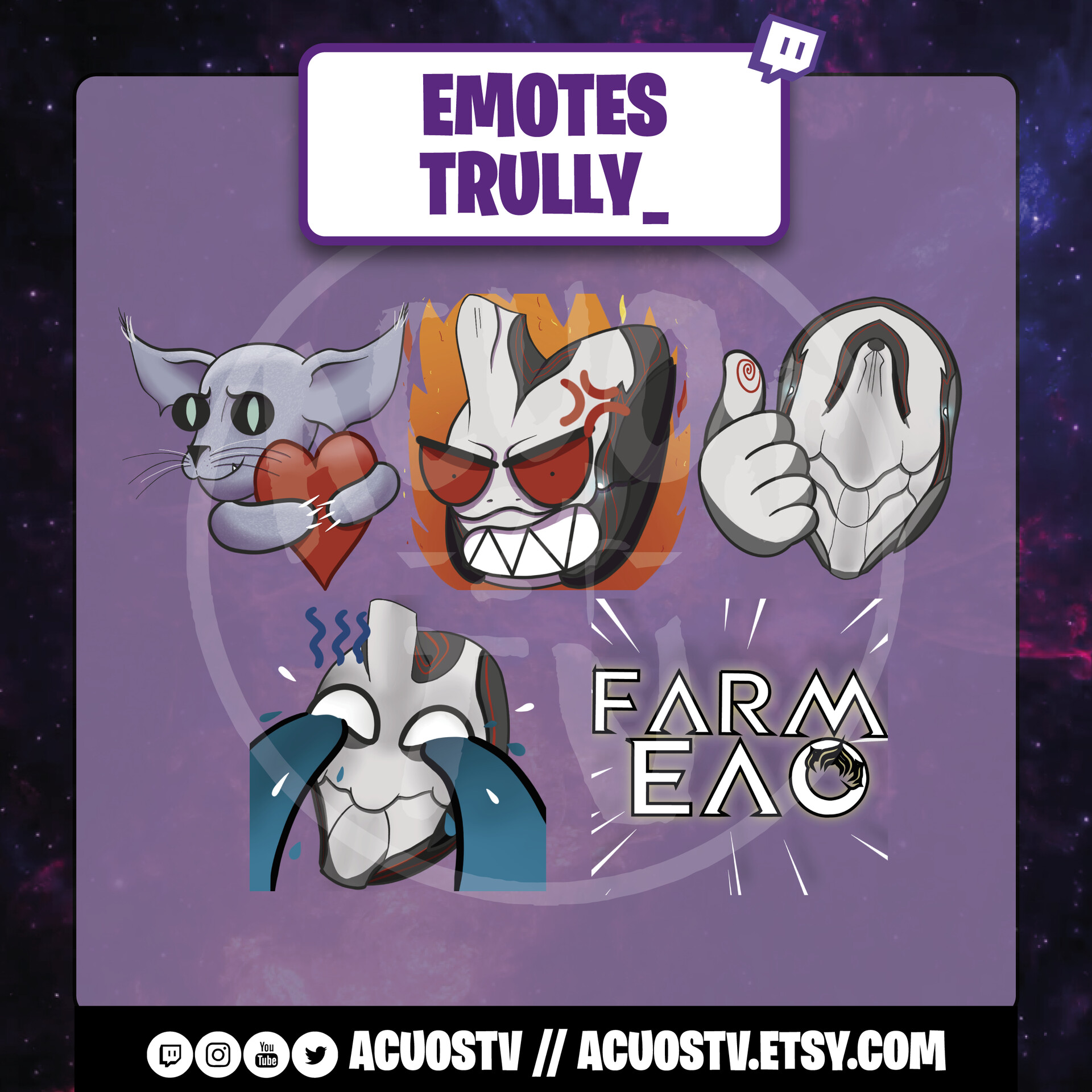 ArtStation - Twitch Emotes - Trully_