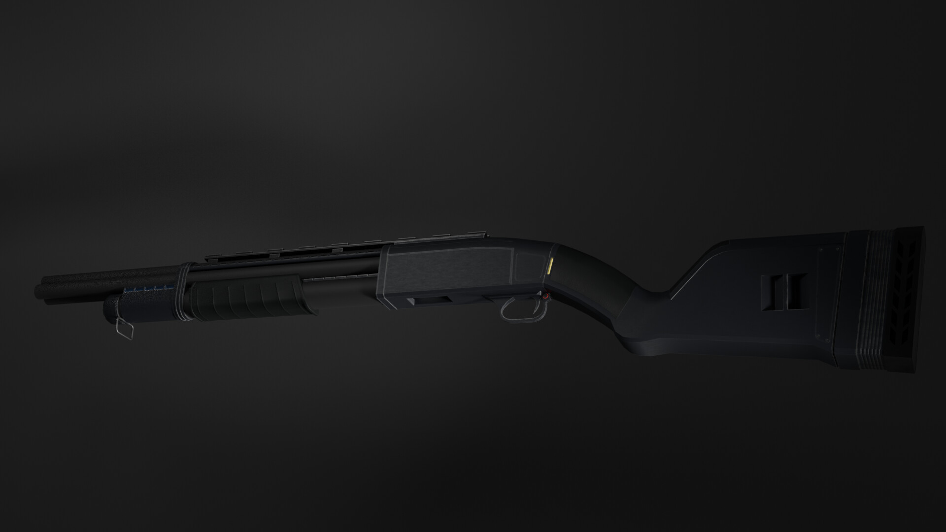 ArtStation - Close up Shotgun