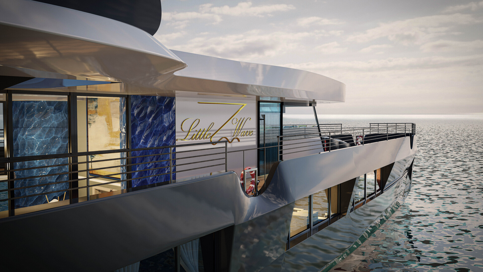 ArtStation - The Little Wave exterior design