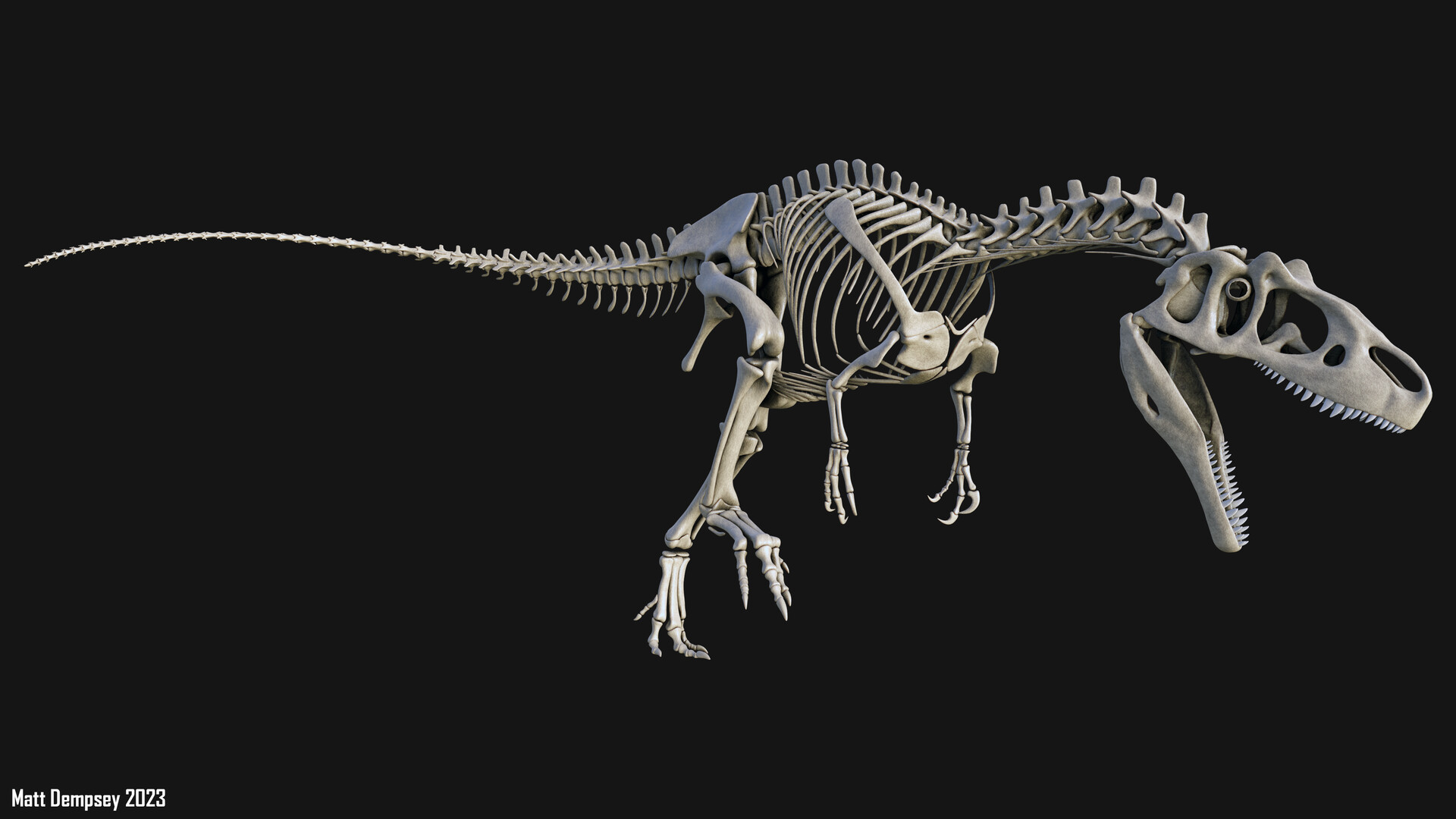 allosaurus 3d