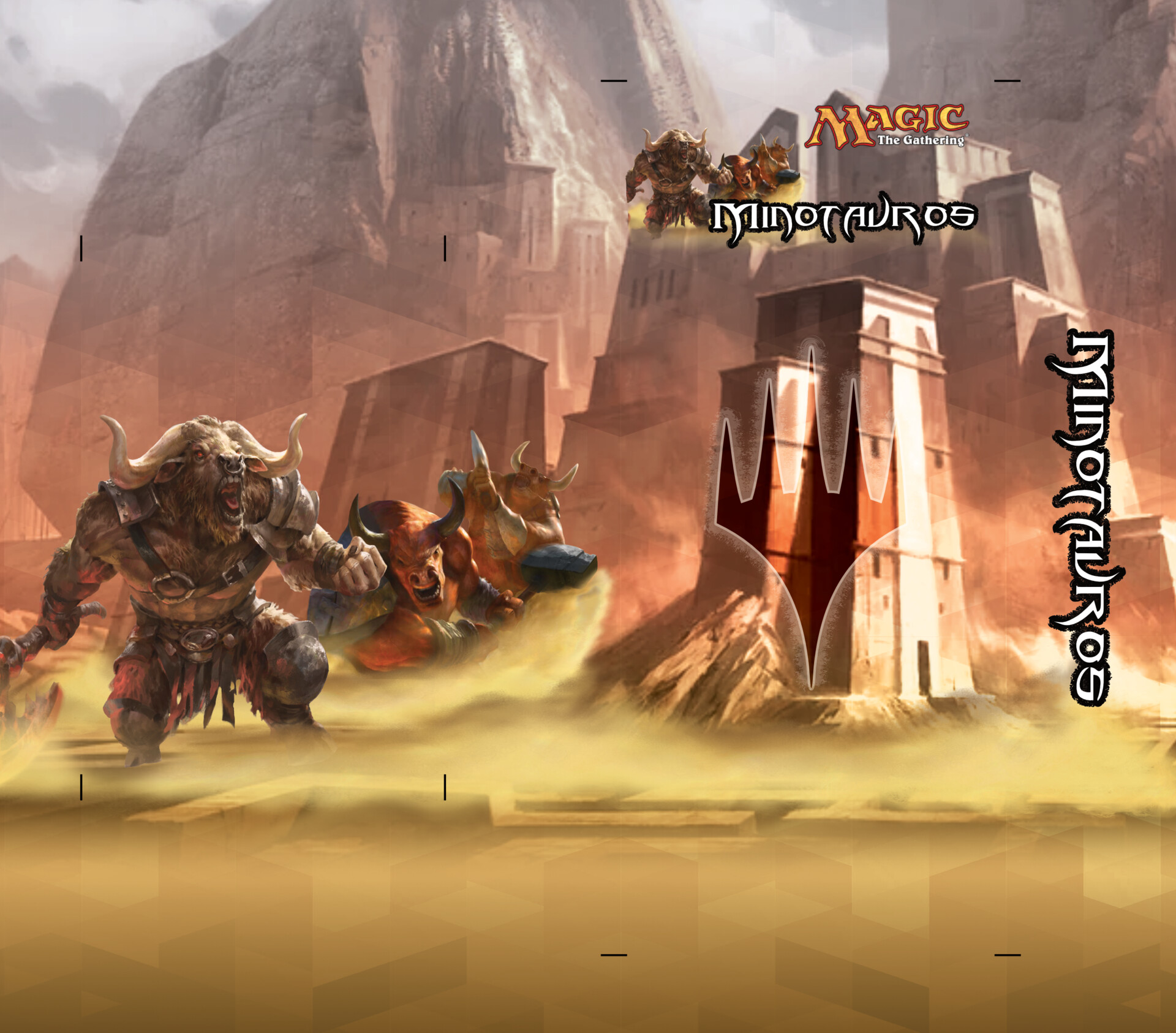 ArtStation - Minotaur deck box - MTG