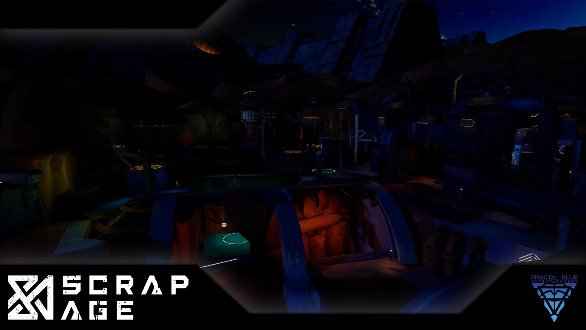 ArtStation - Scrap Age Pipe Arena