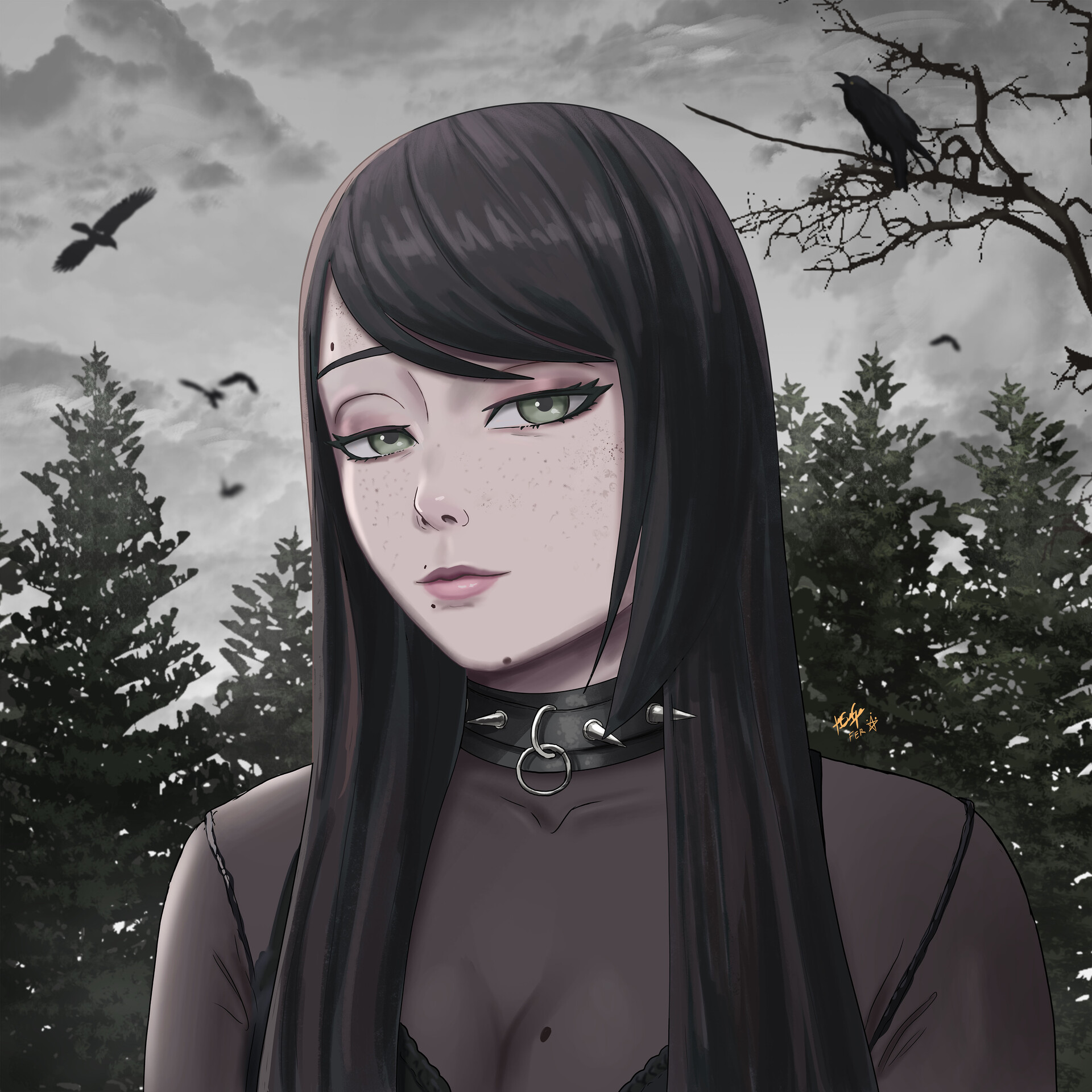 ArtStation - Goth Girl #3