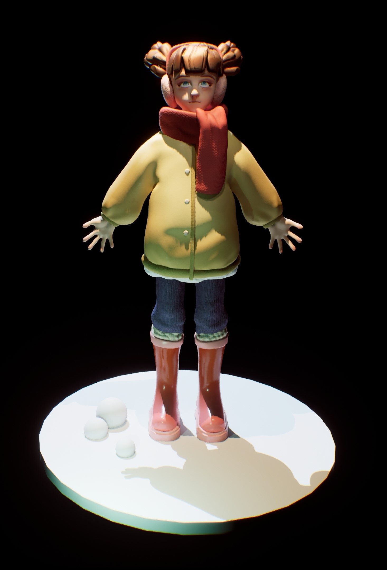 ArtStation - Zbrush to UE5 Character Model