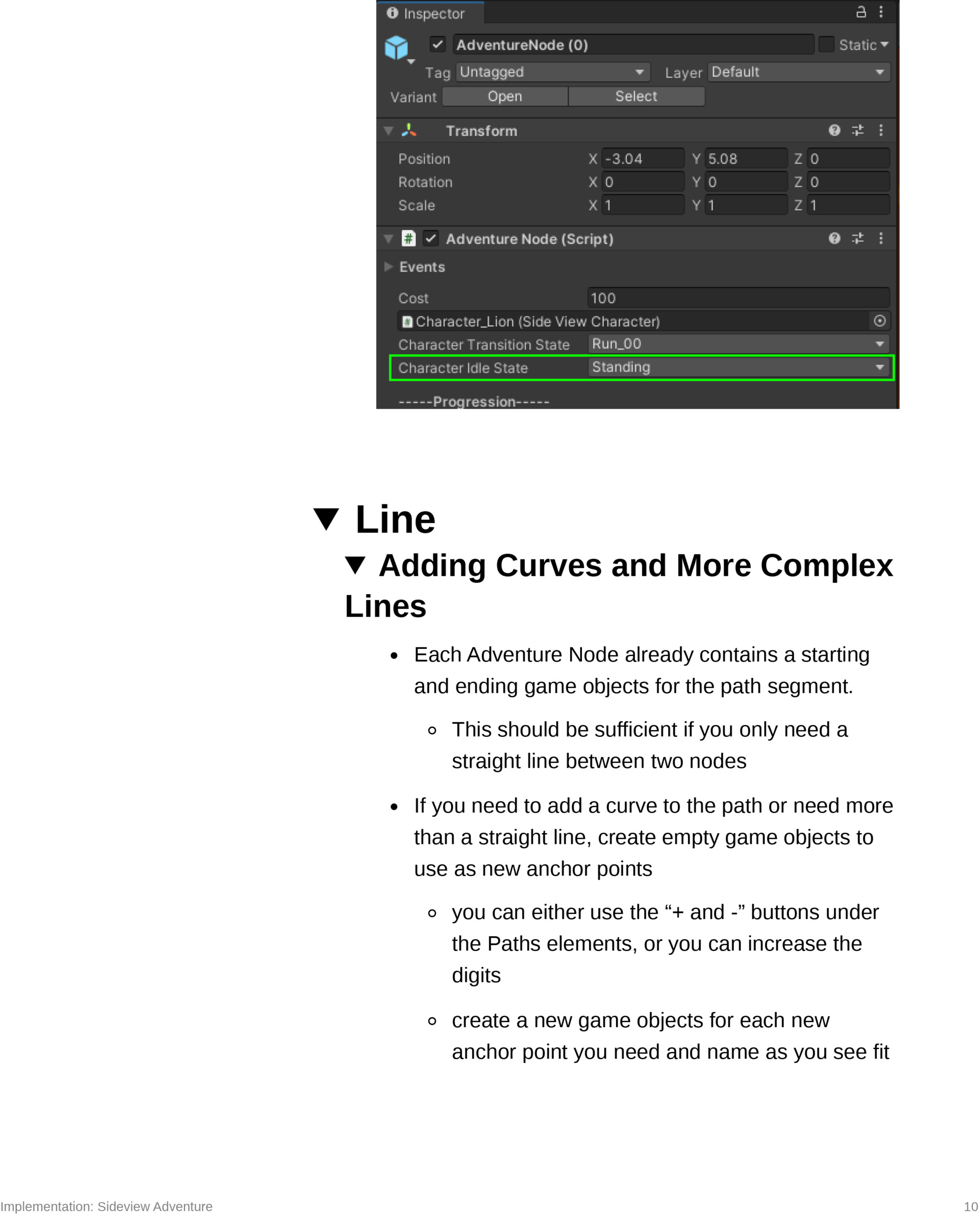 Sara Sharp Portfolio - Documentation - Sideview Implementation