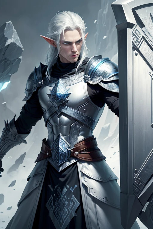 ArtStation - Glacier Guardian, Borealis Shieldbearer