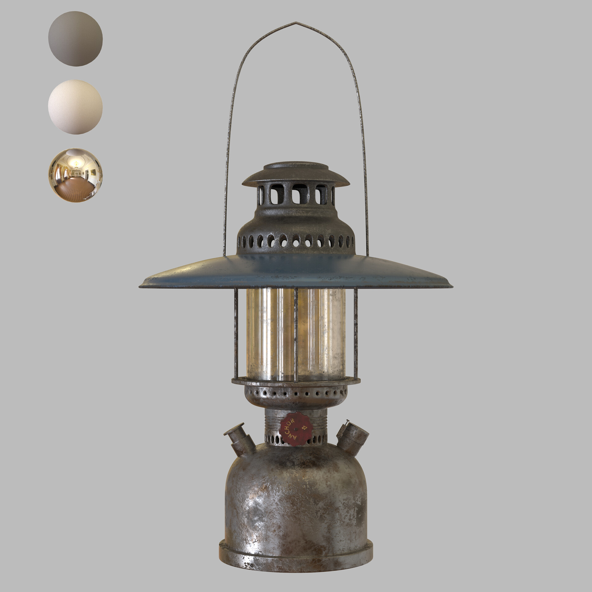 ArtStation - gas lamp
