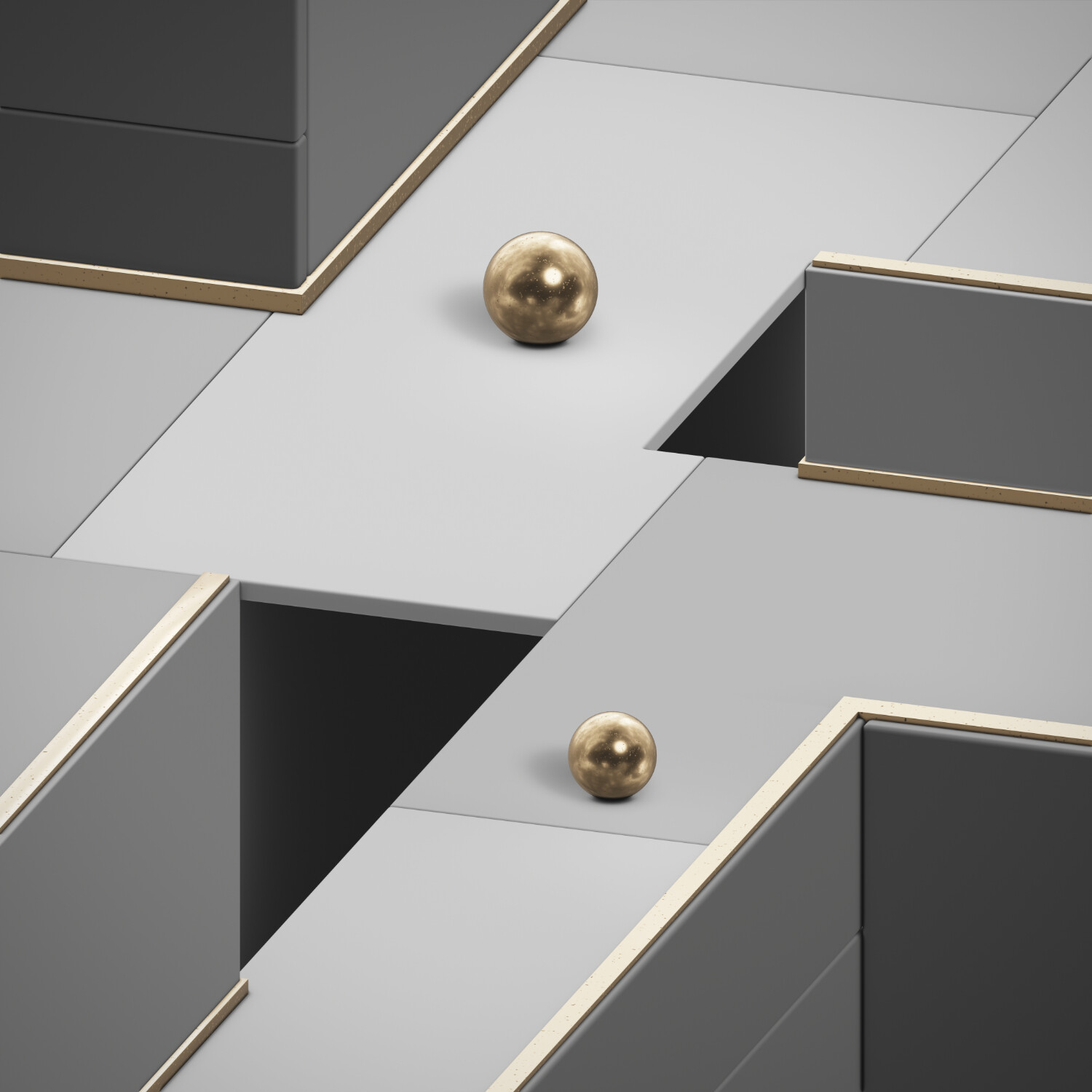 ArtStation - Spheres I and II.