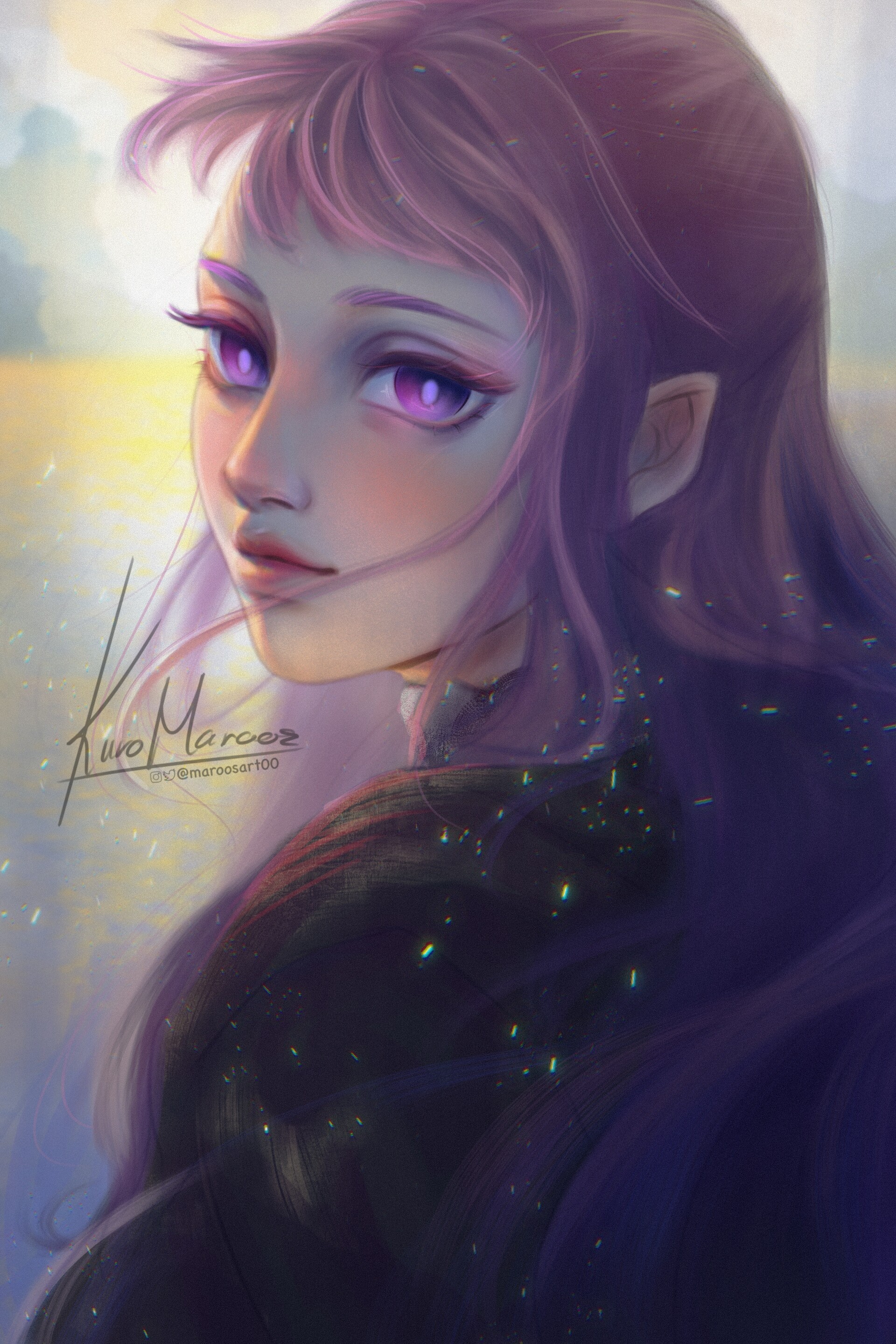 ArtStation - Fanart Fern form Sousou no Frieren