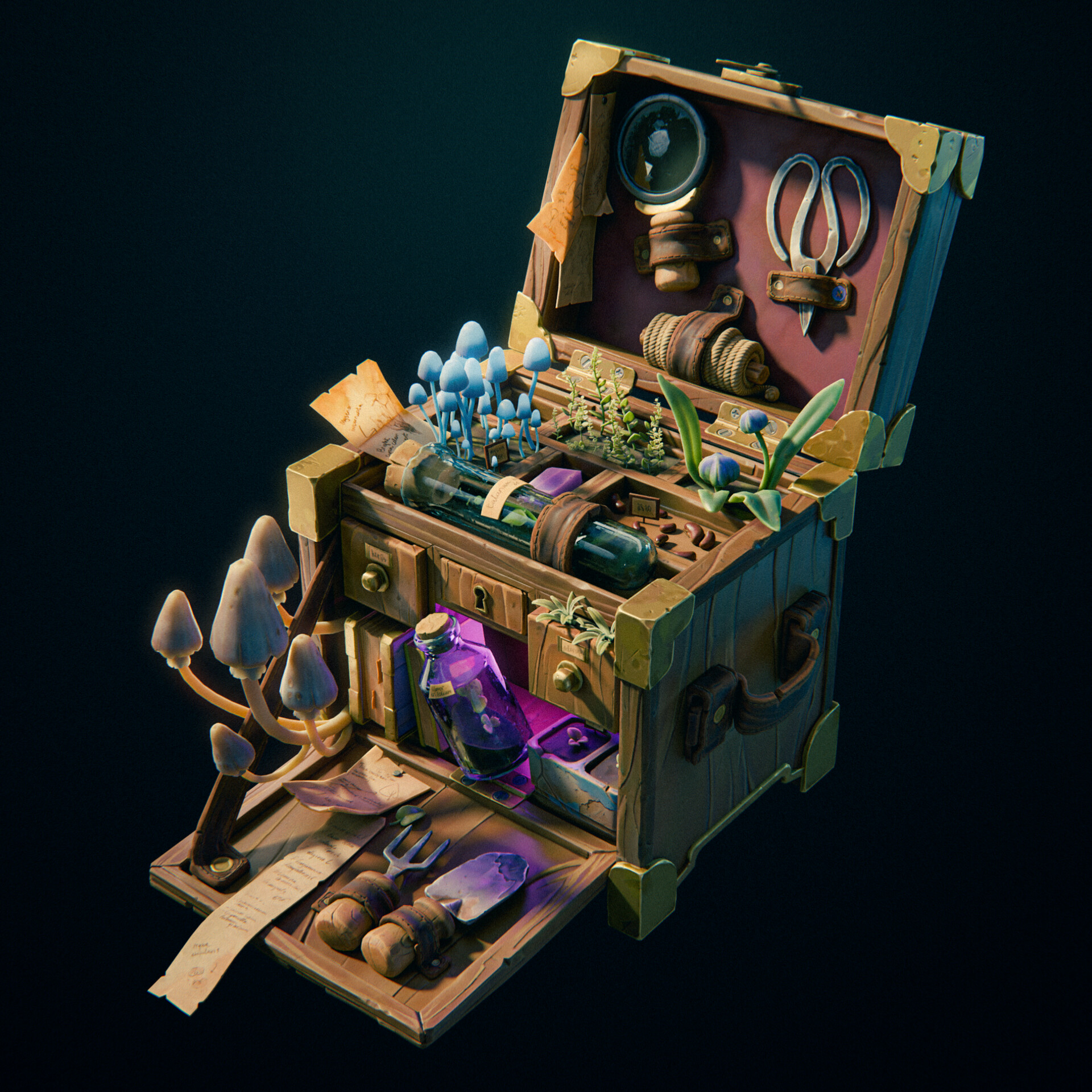 ArtStation - Stylized Chest