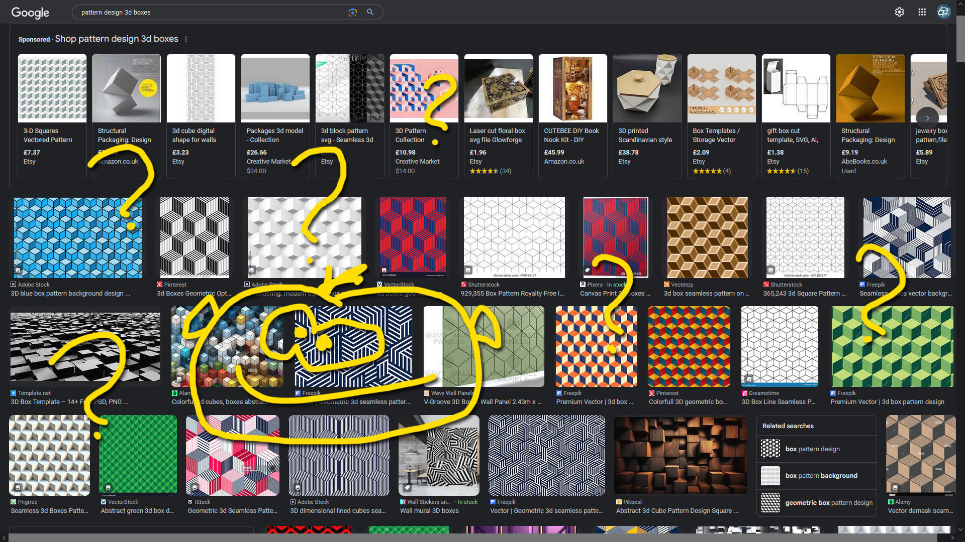 Grzegorz Baran - Pattern Design - 3DBoxes