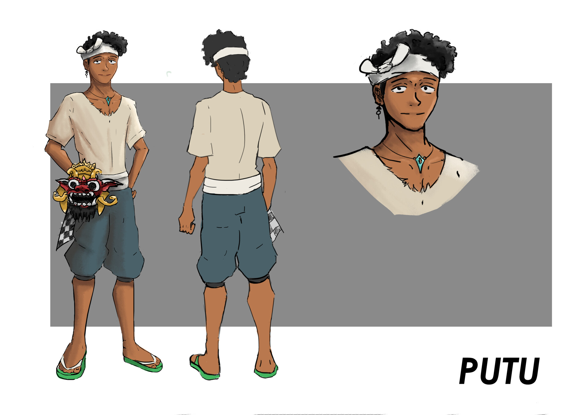 ArtStation - Putu Charater design